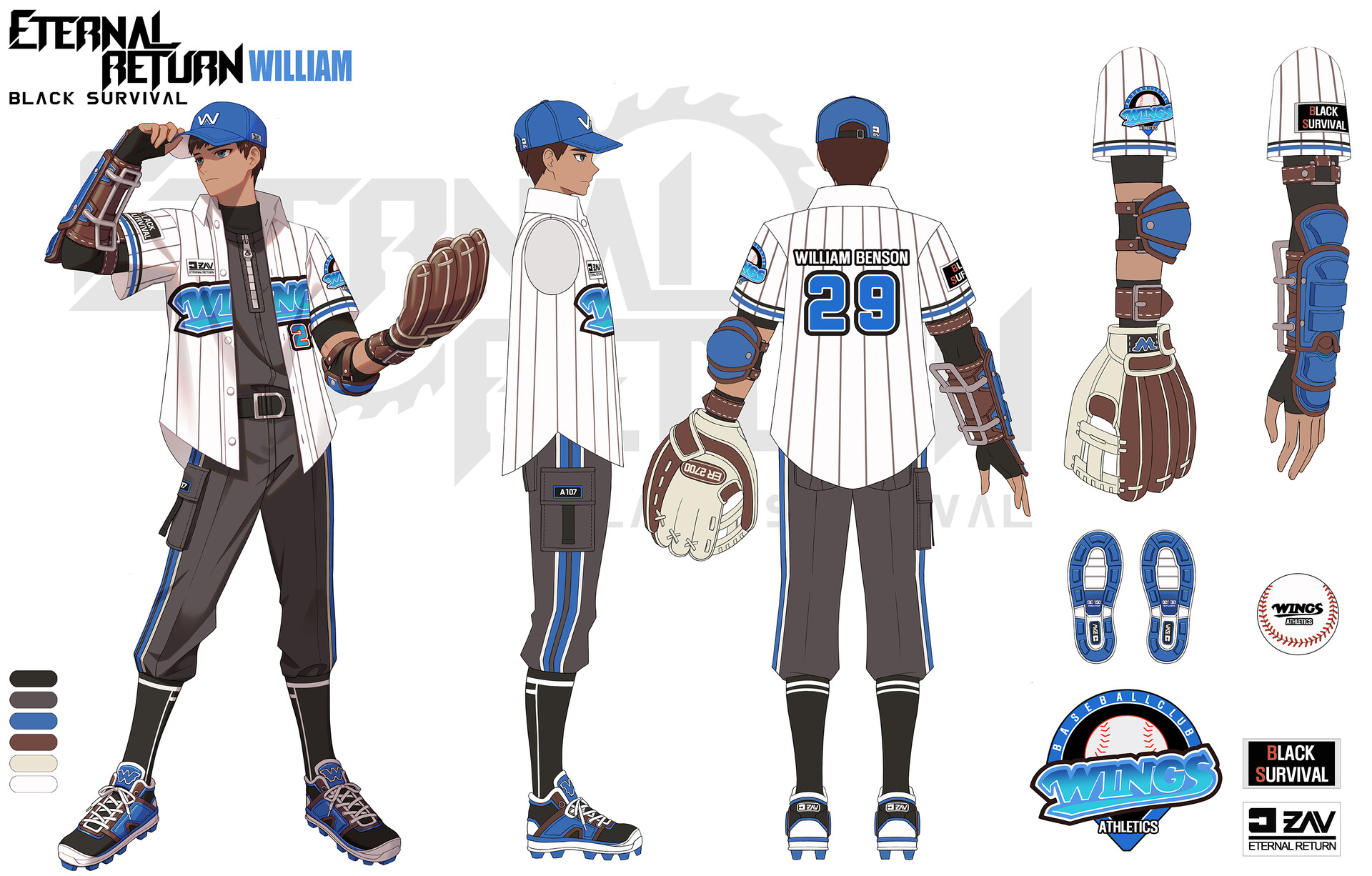 ArtStation - ETERNAL RETURN - WILLIAM