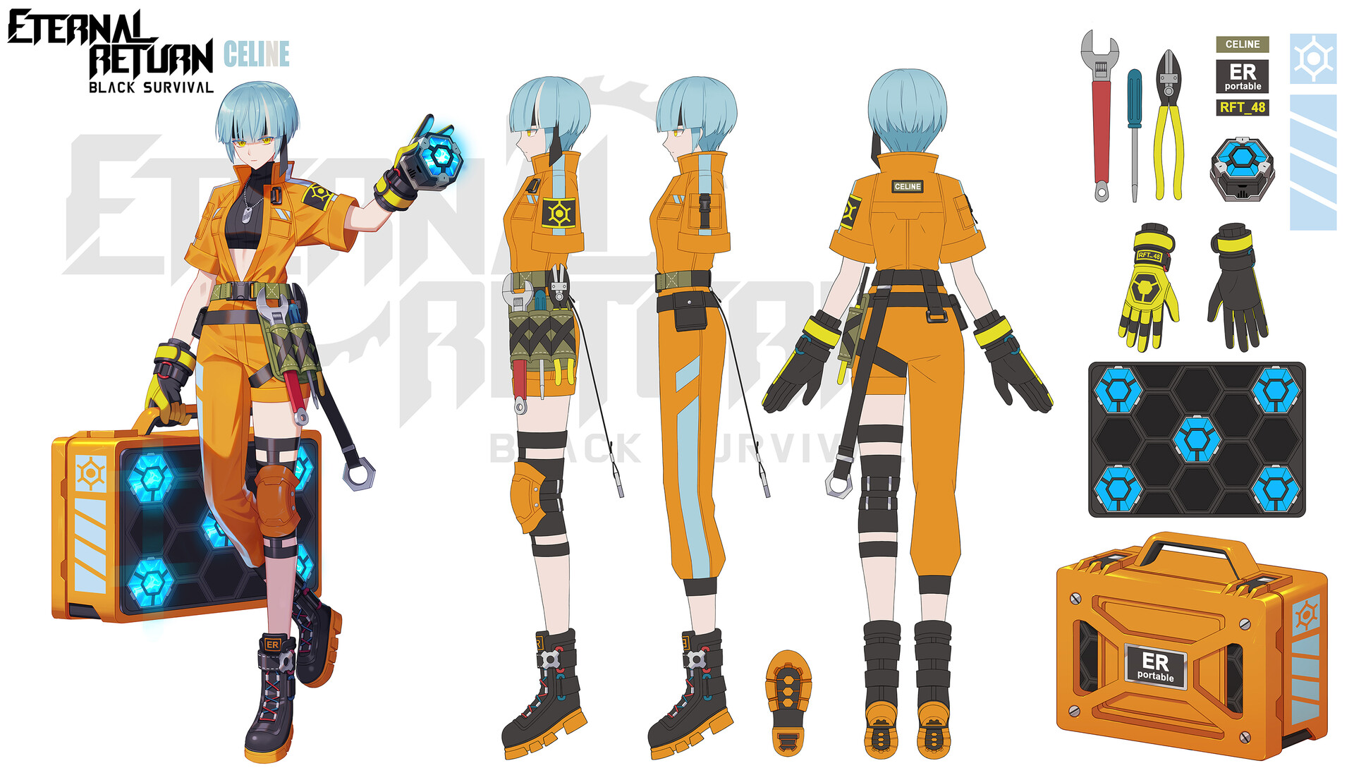 ArtStation - ETERNAL RETURN - CELINE