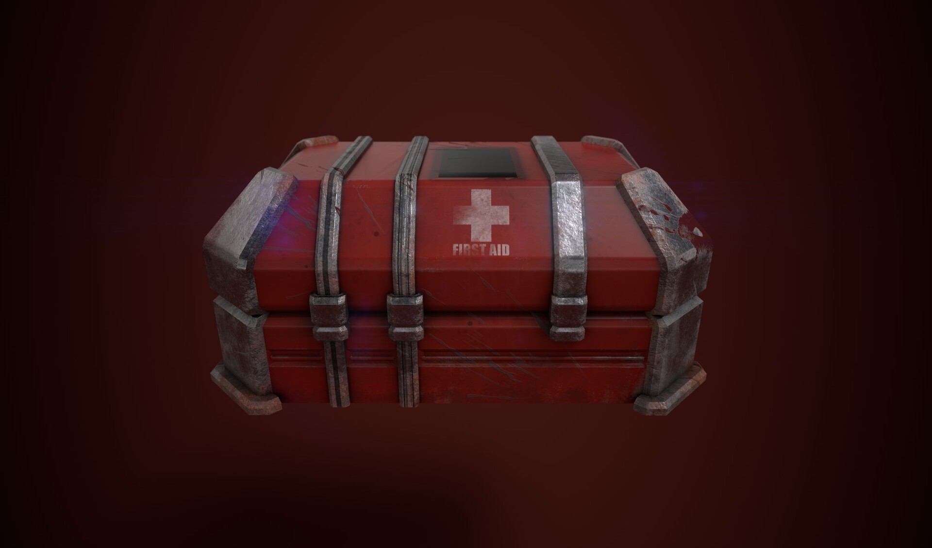 ArtStation - First aid kit - Texturing