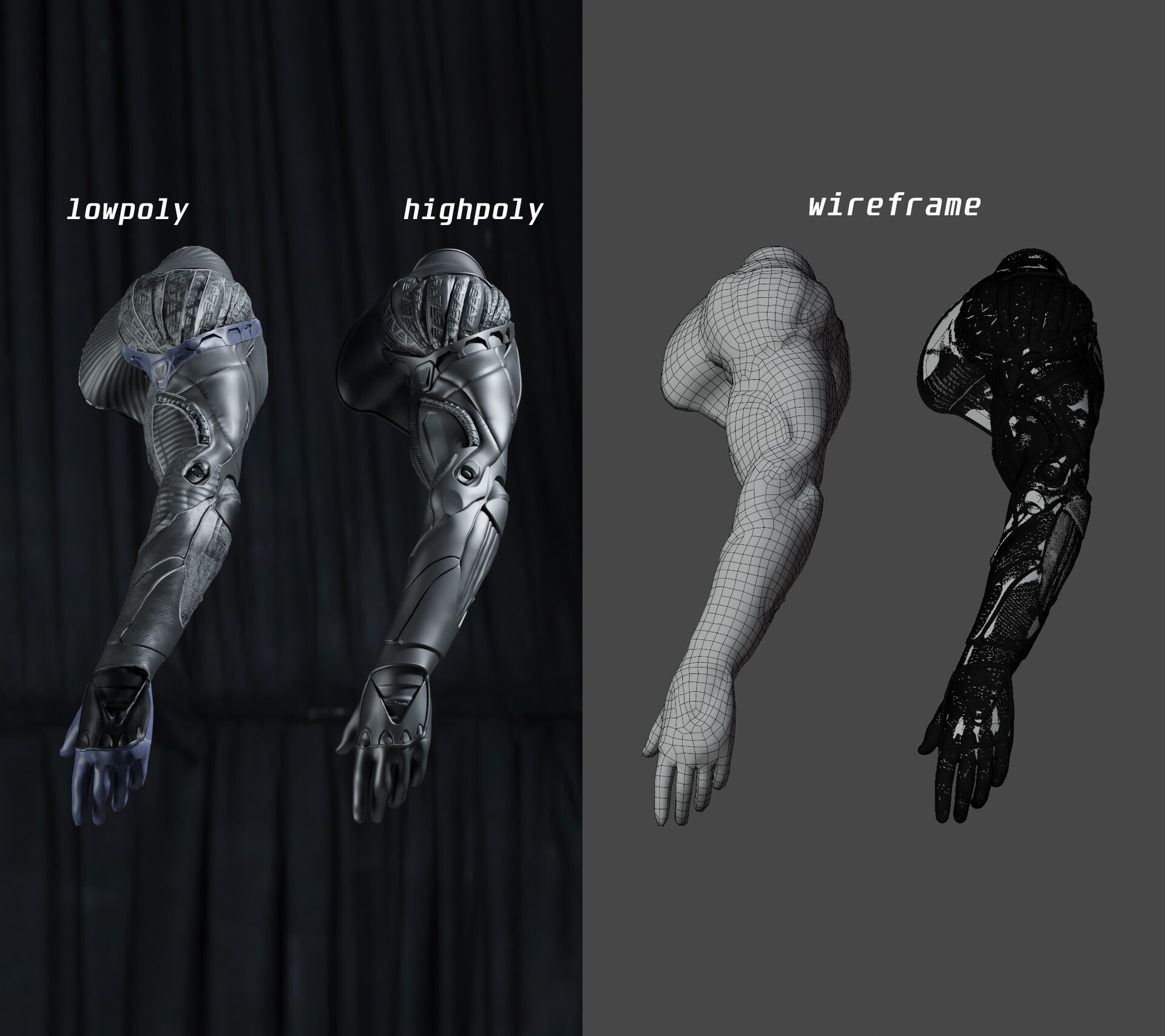 ArtStation - Cybernetic hand