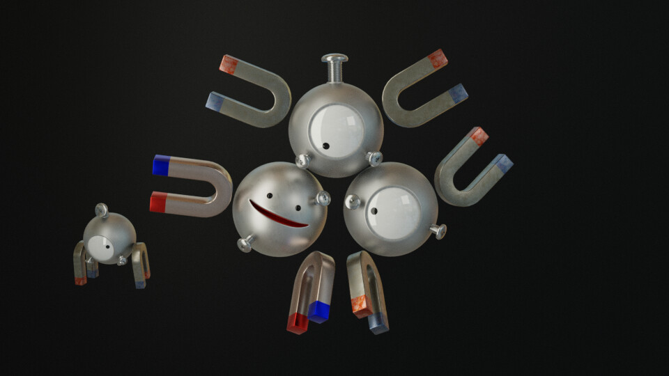magnemite background