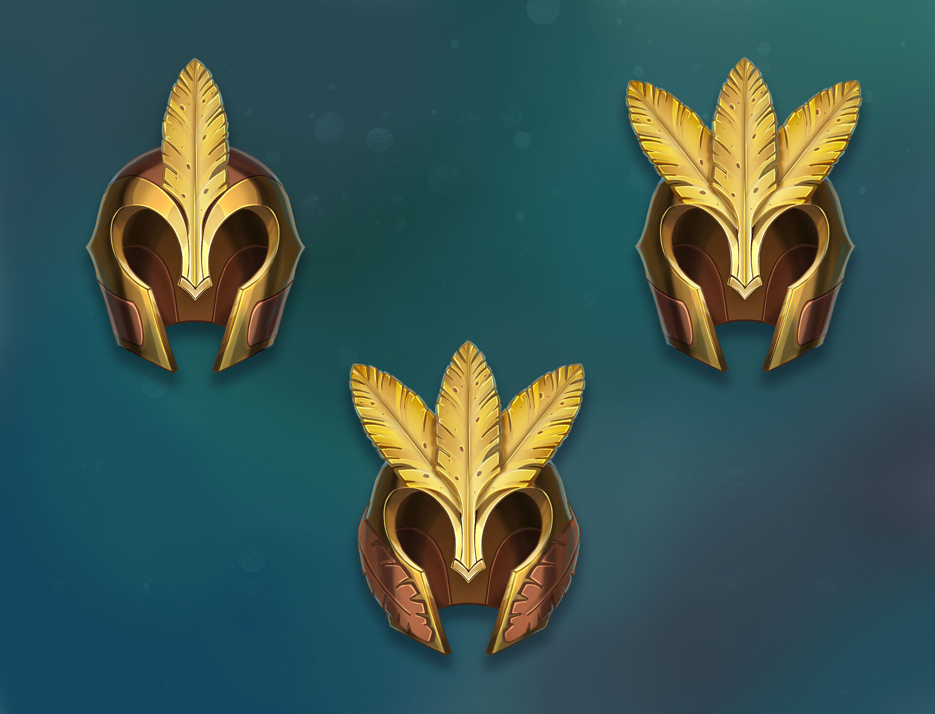 ArtStation - Helmet icons