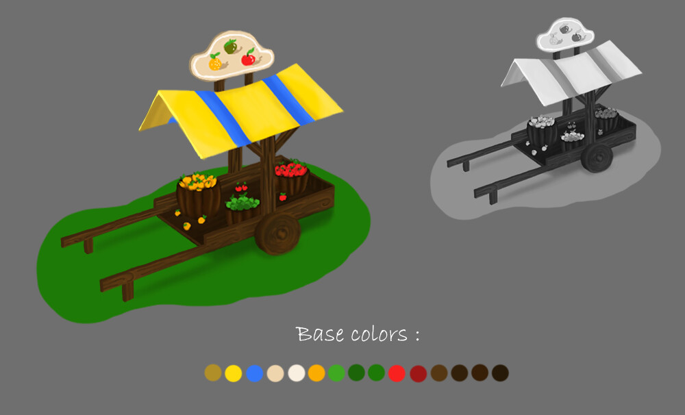 ArtStation - 2D cart