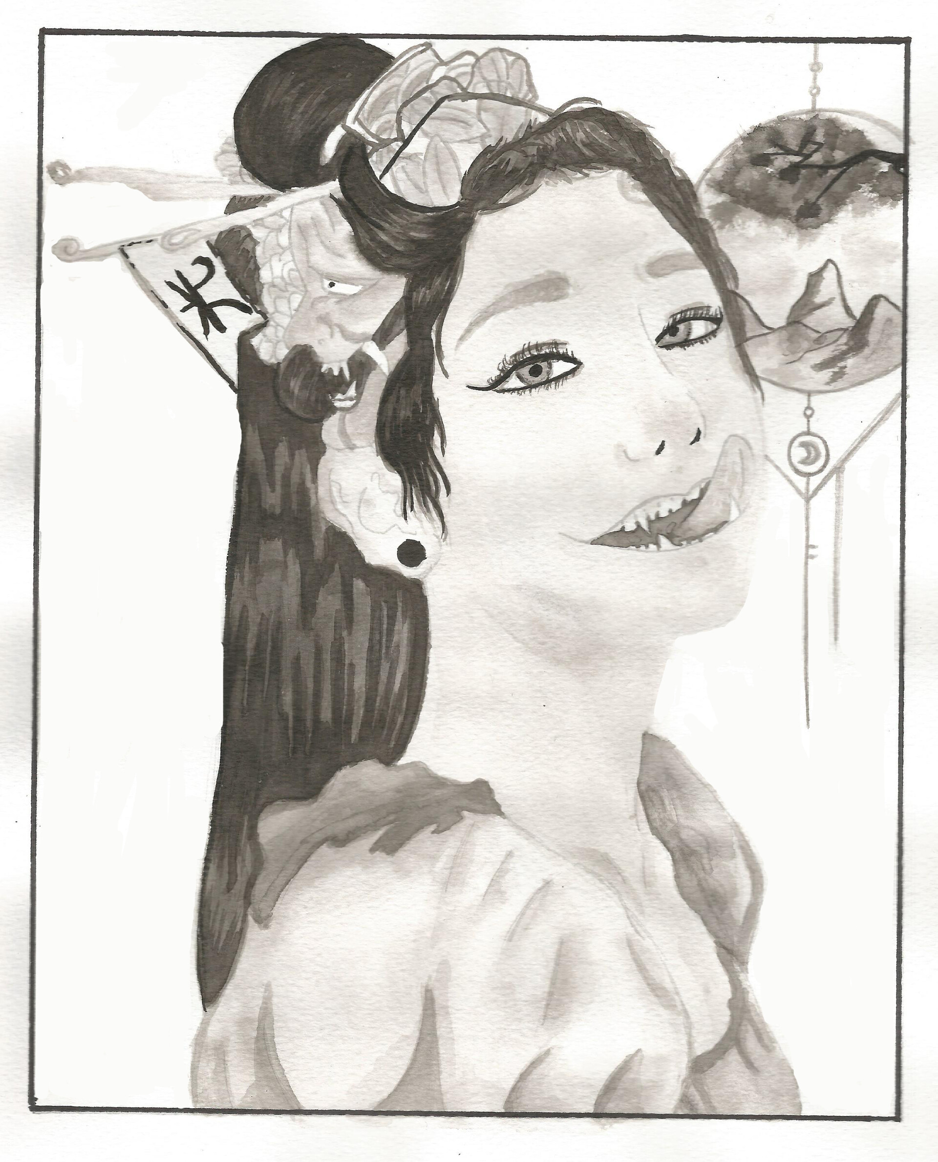 ArtStation - Practice of inks