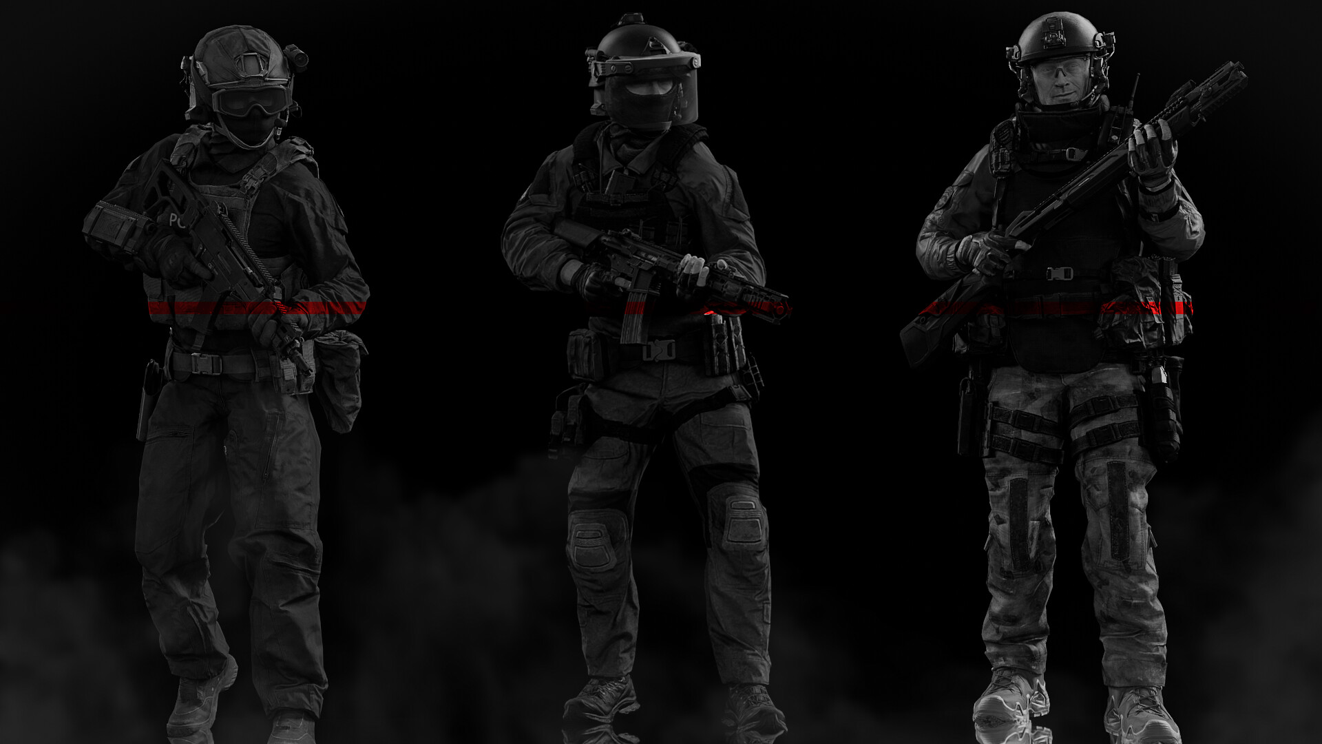 ArtStation - SWAT Forces