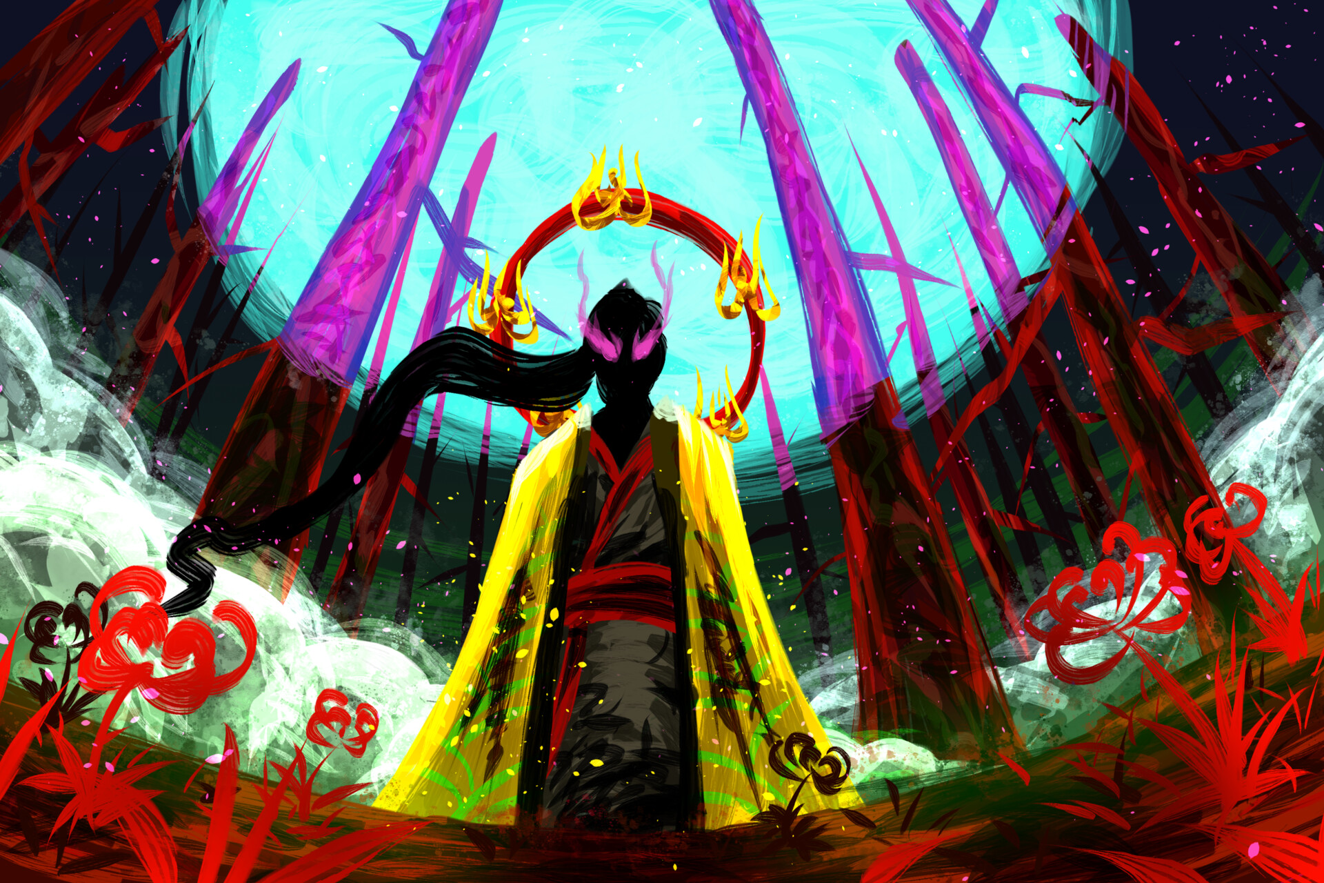 Yoshiman - Heavenly Demon Concept Art