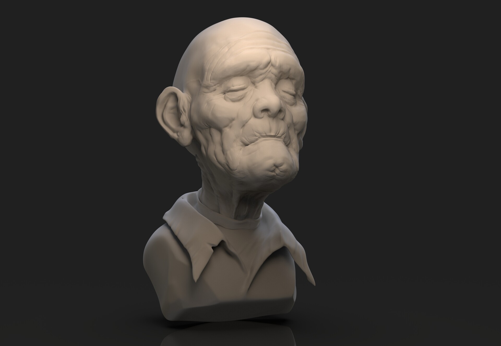 ArtStation - Avatar carving practice
