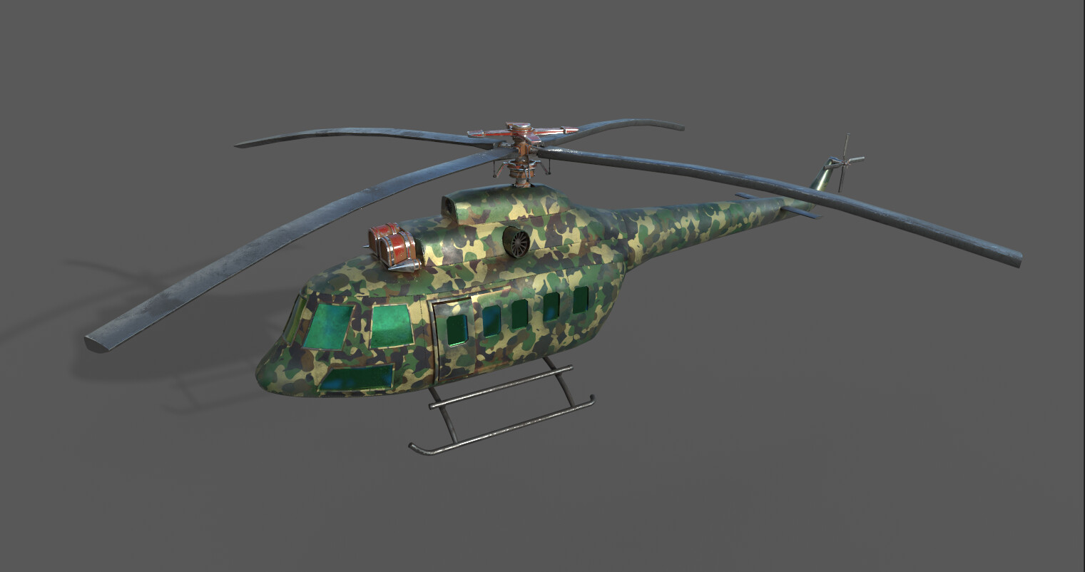ArtStation - Helicopter