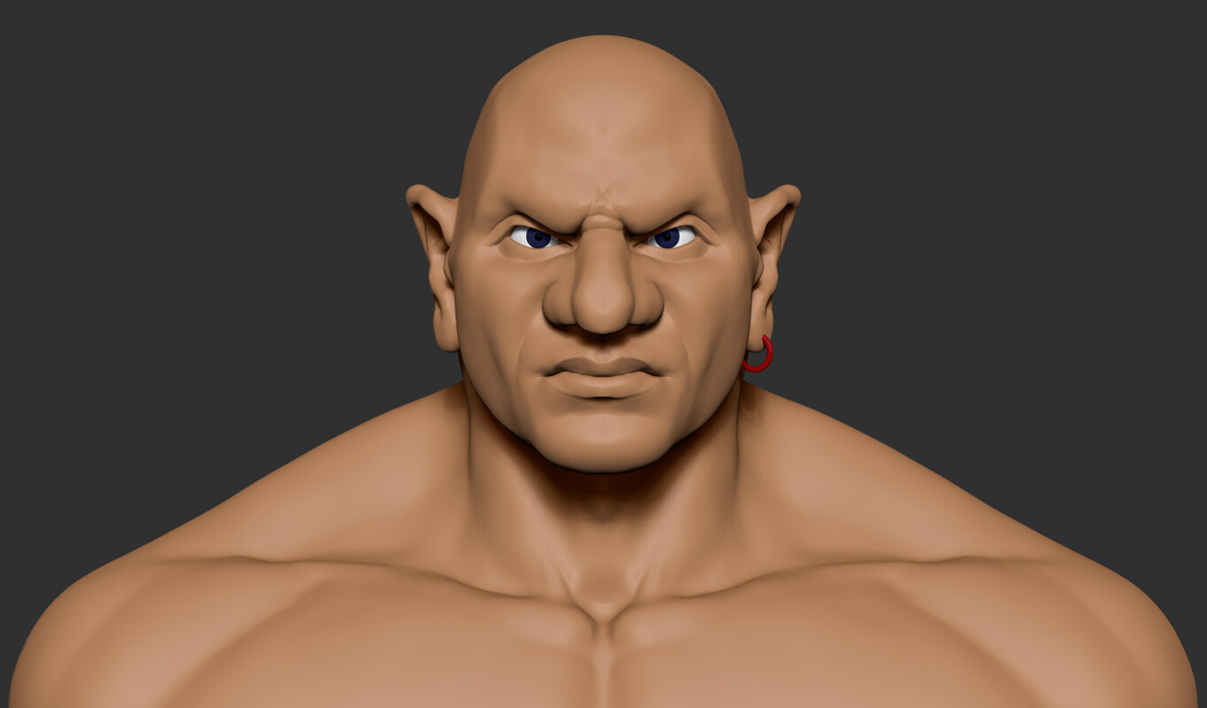 ArtStation - [WIP] - Dwarf fun project