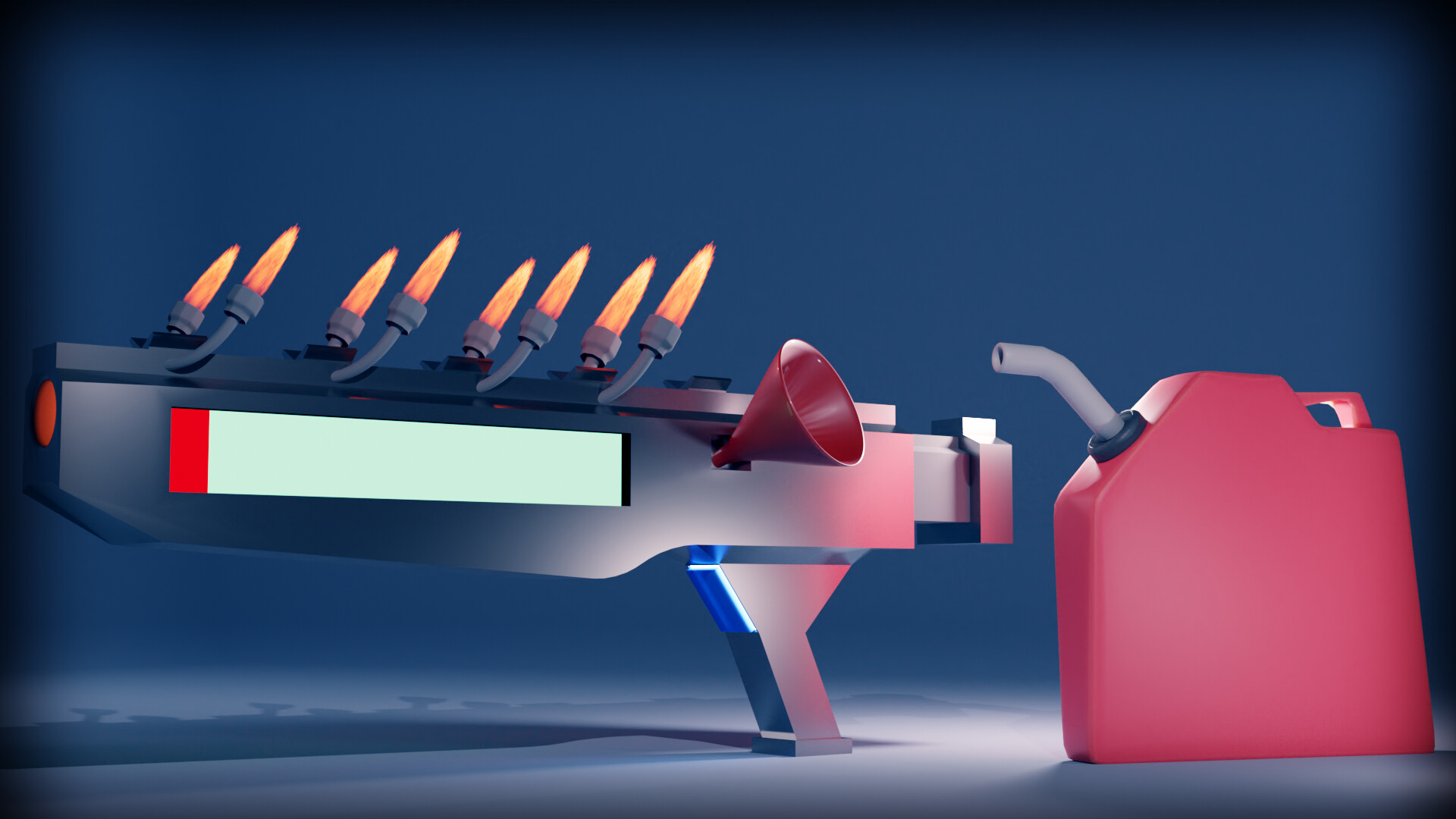 ArtStation - Gas powered gun