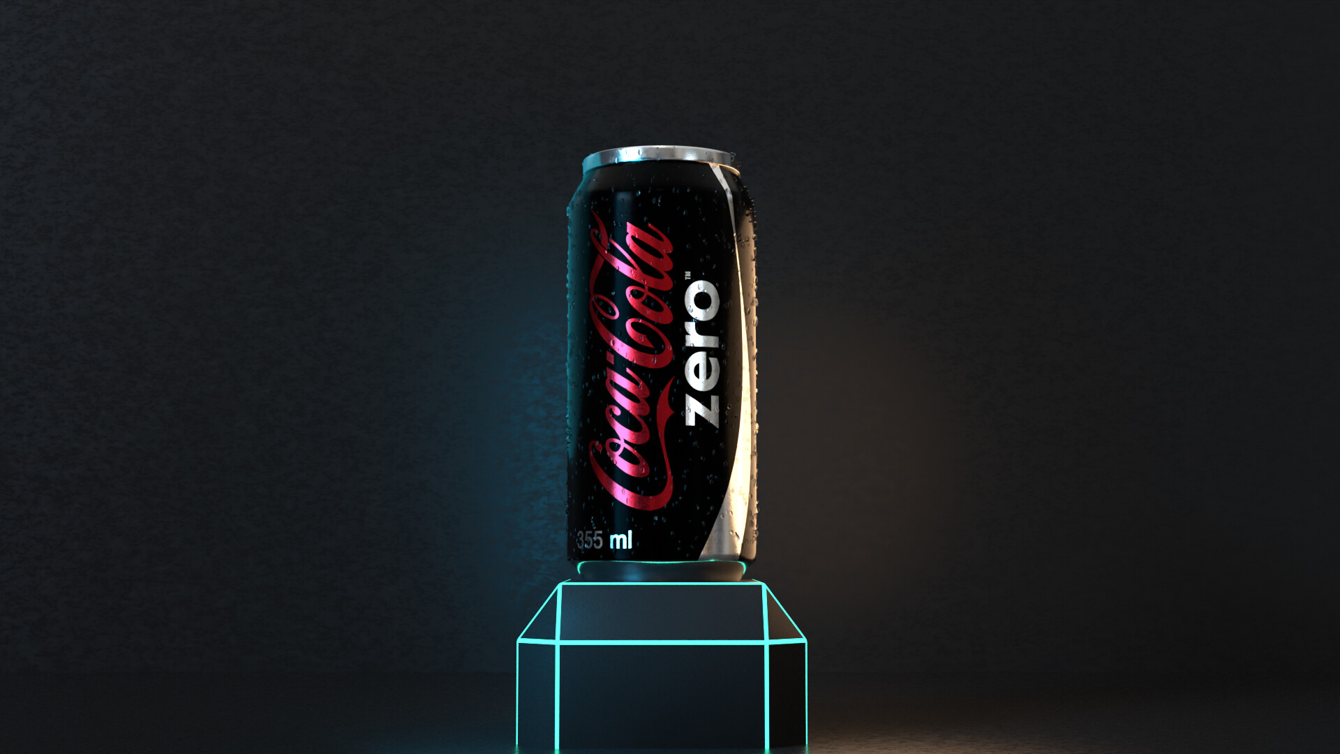 ArtStation - Zero Coke-3D Product Visualization