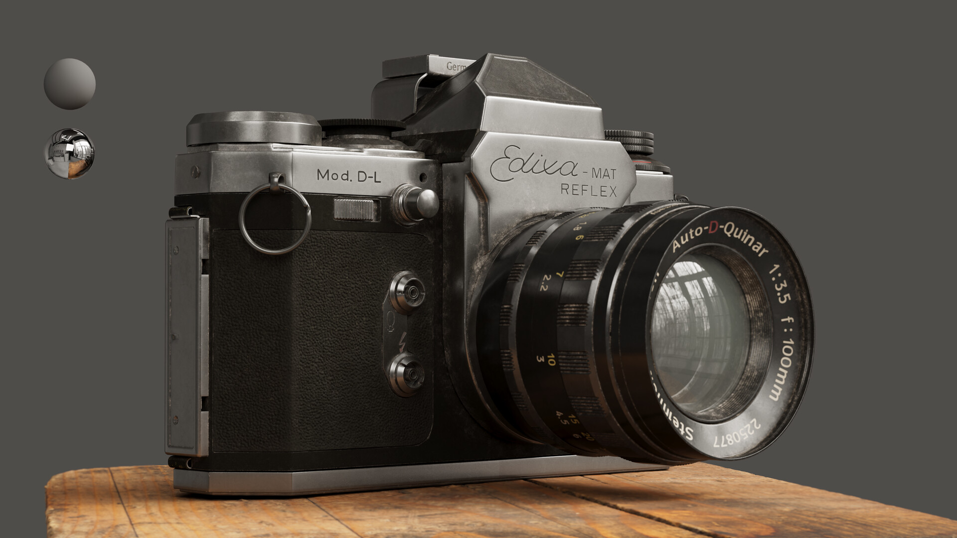 ArtStation - Edixa Camera Lookdev(wip)