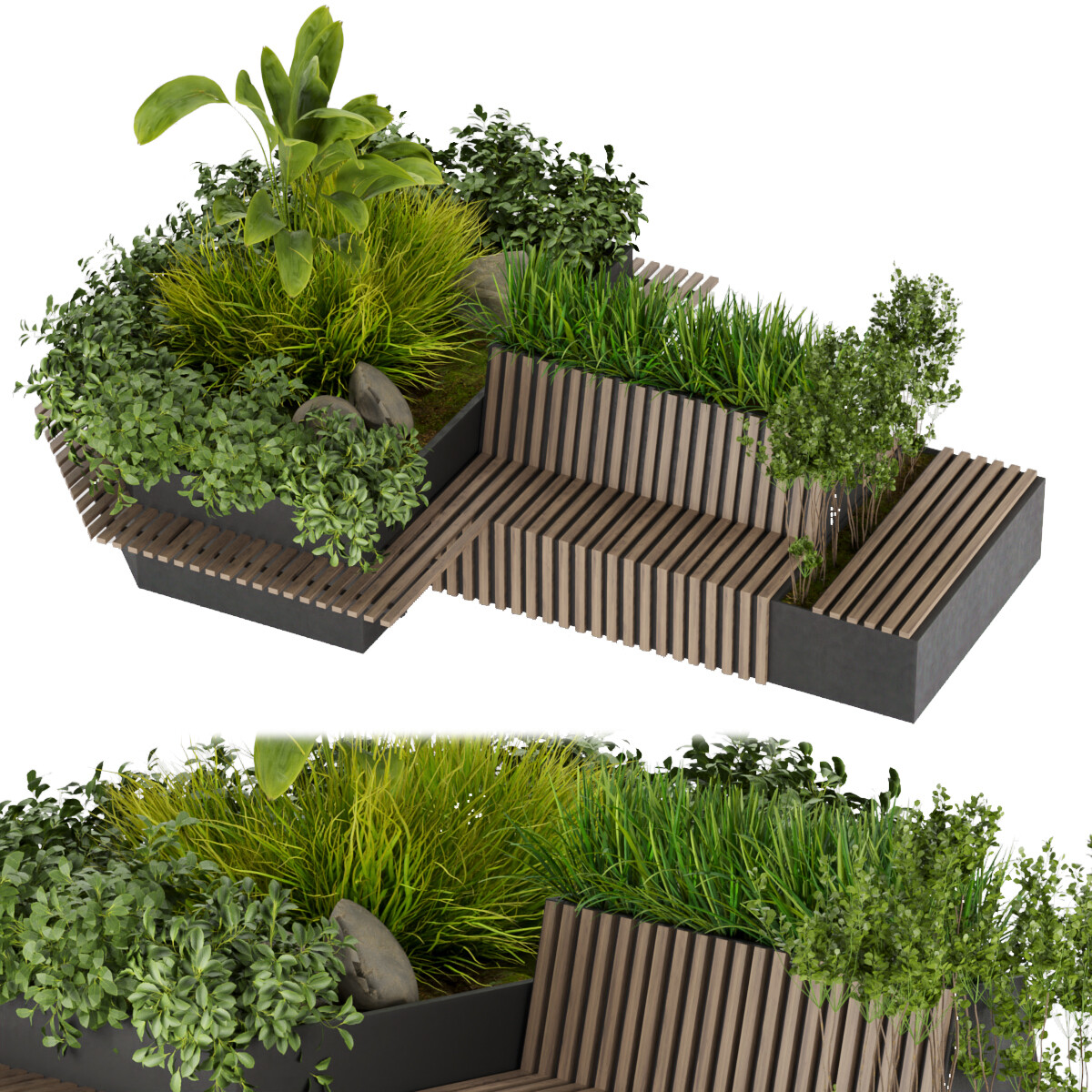 ArtStation - Collection plant vol 285 - Urban environment - outdoor ...