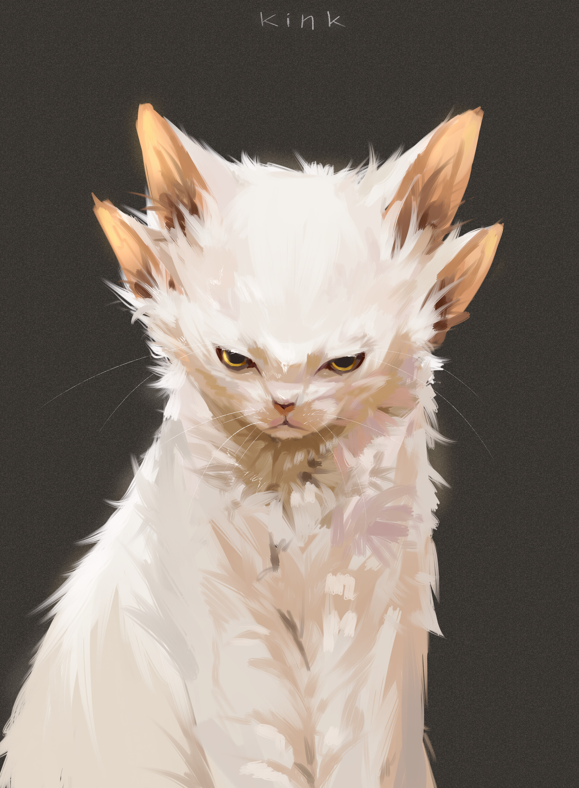 ArtStation - alien cat