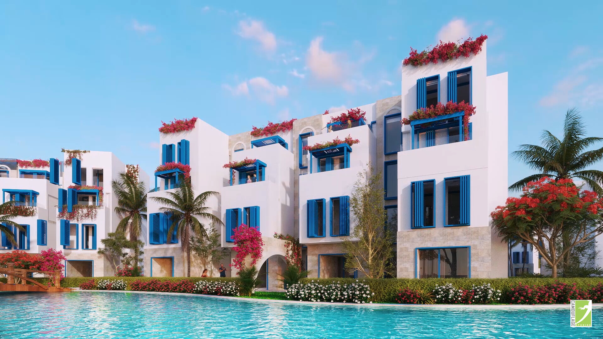 Lamiaa Abdo - Naia Bay Ras EL-Hekma - Archviz