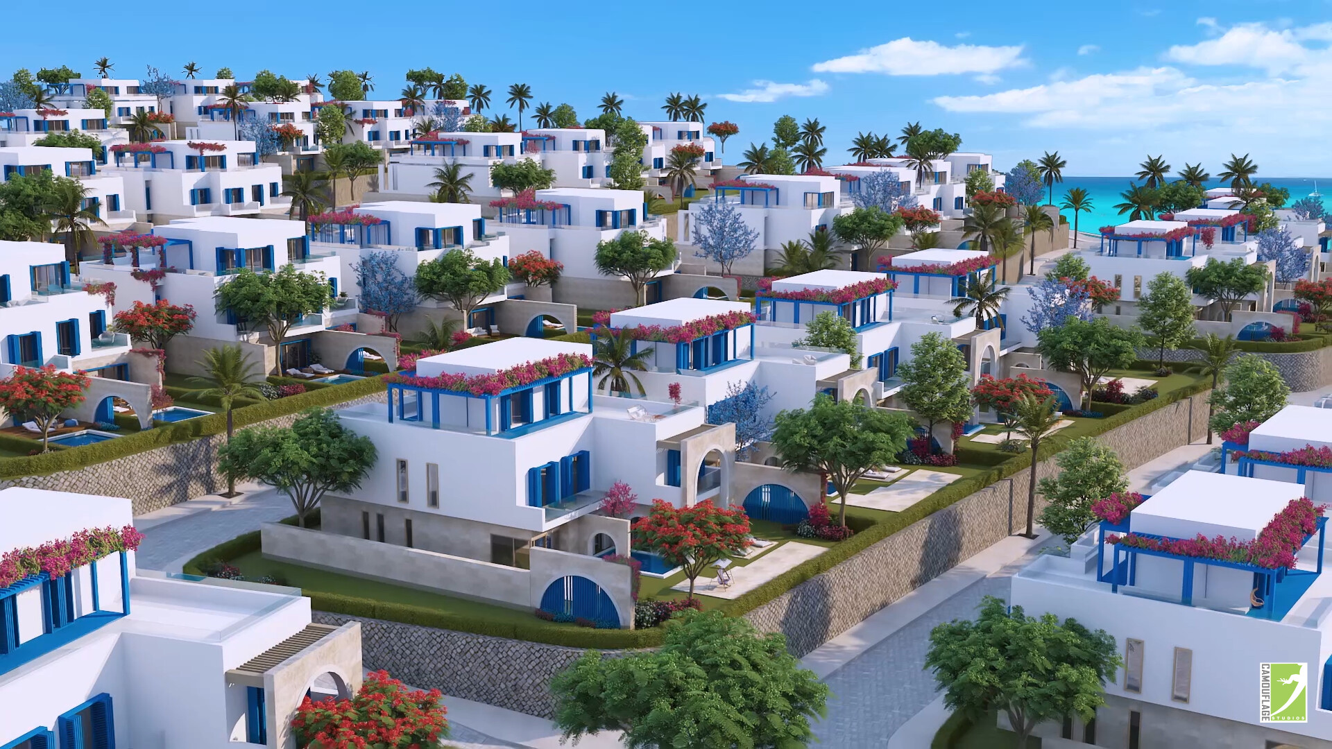 Lamiaa Abdo - Naia Bay Ras EL-Hekma - Archviz