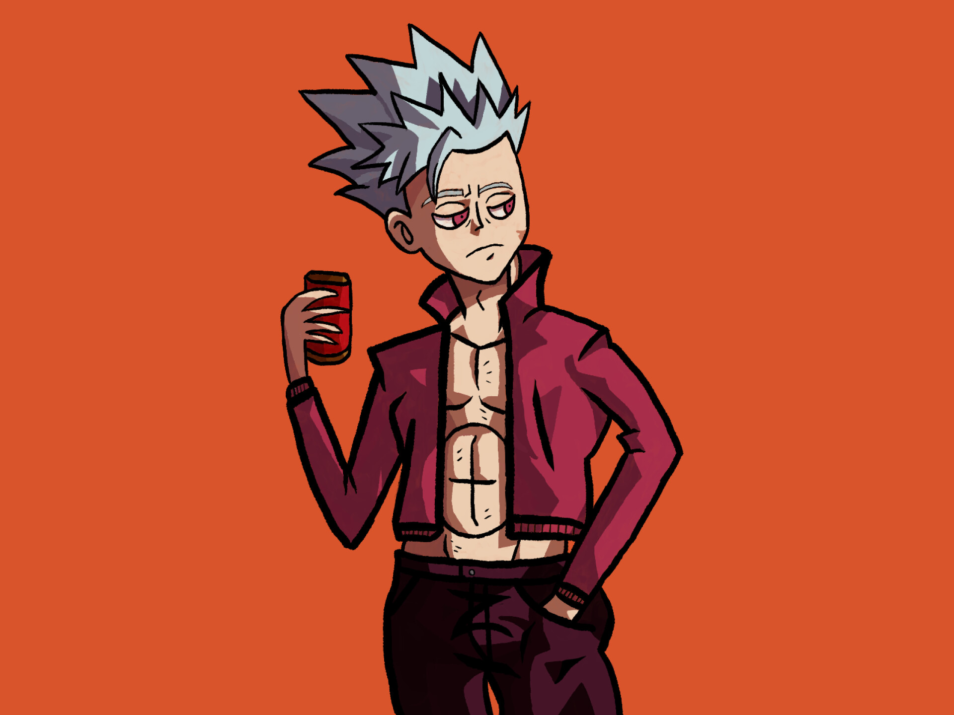 ArtStation - Ban Sin of Greed! First digital drawing.