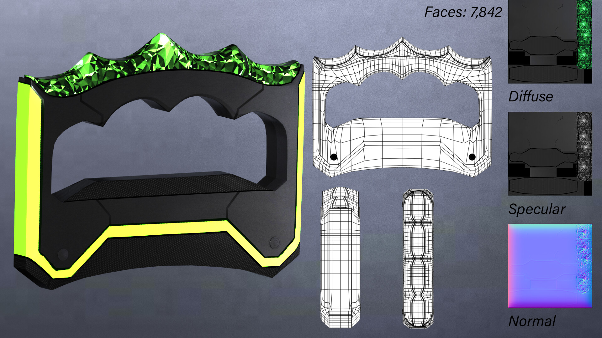 ArtStation - Kryptonite Knuckles