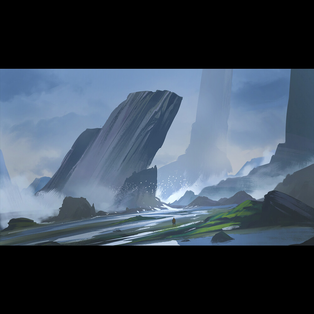 ArtStation - The rocks