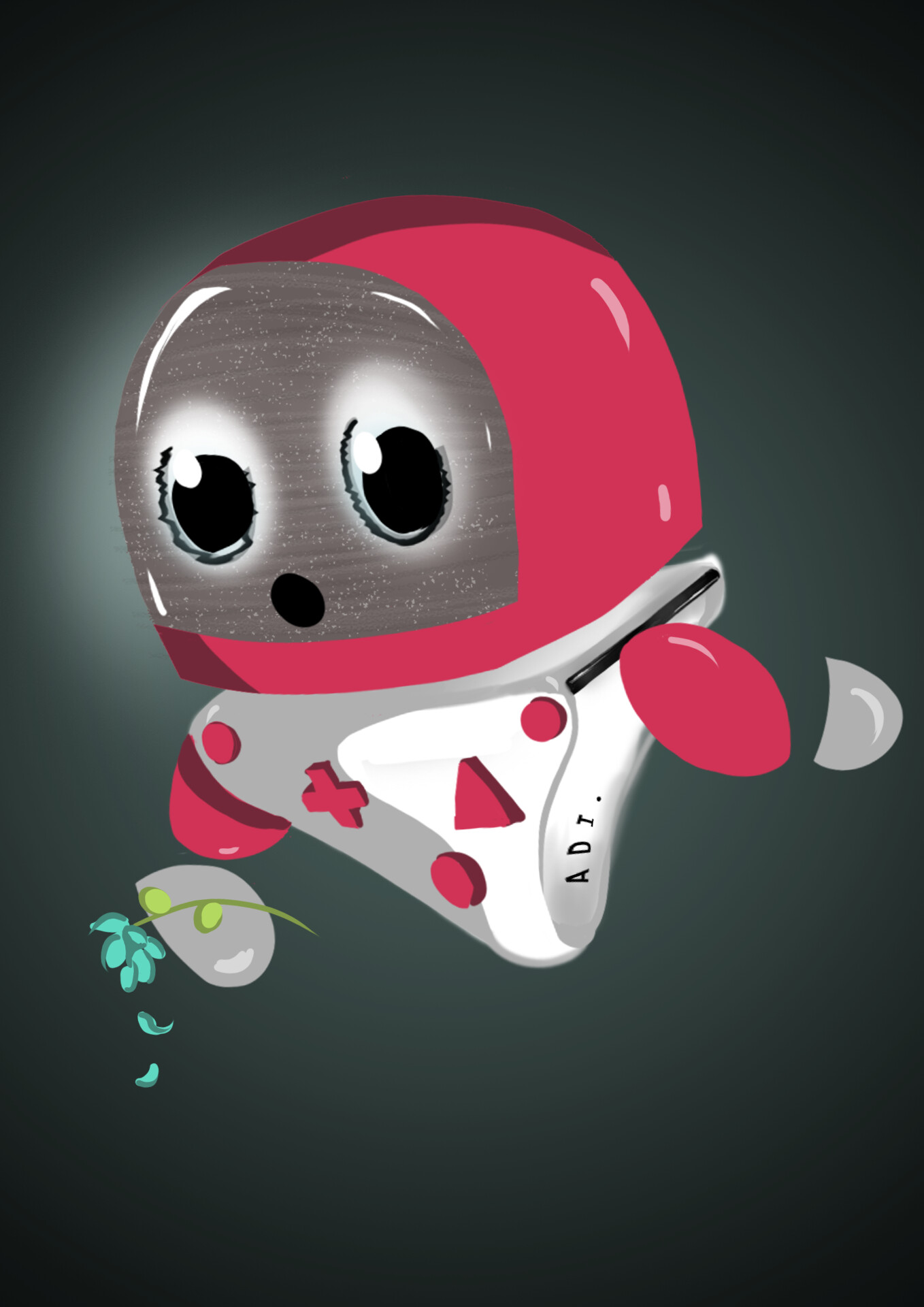 ArtStation - ADI : mascot concept