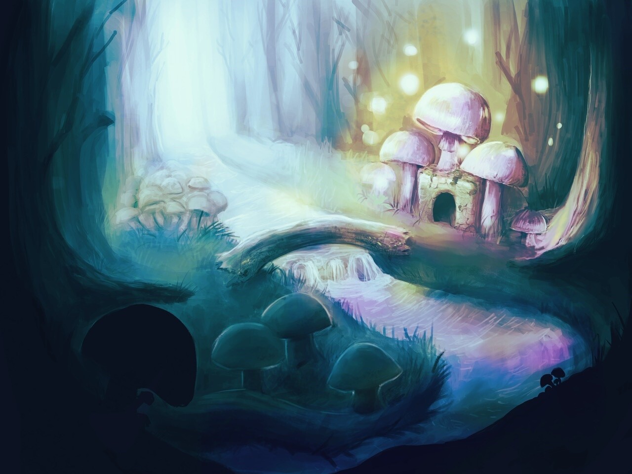 ArtStation - Magic landscape