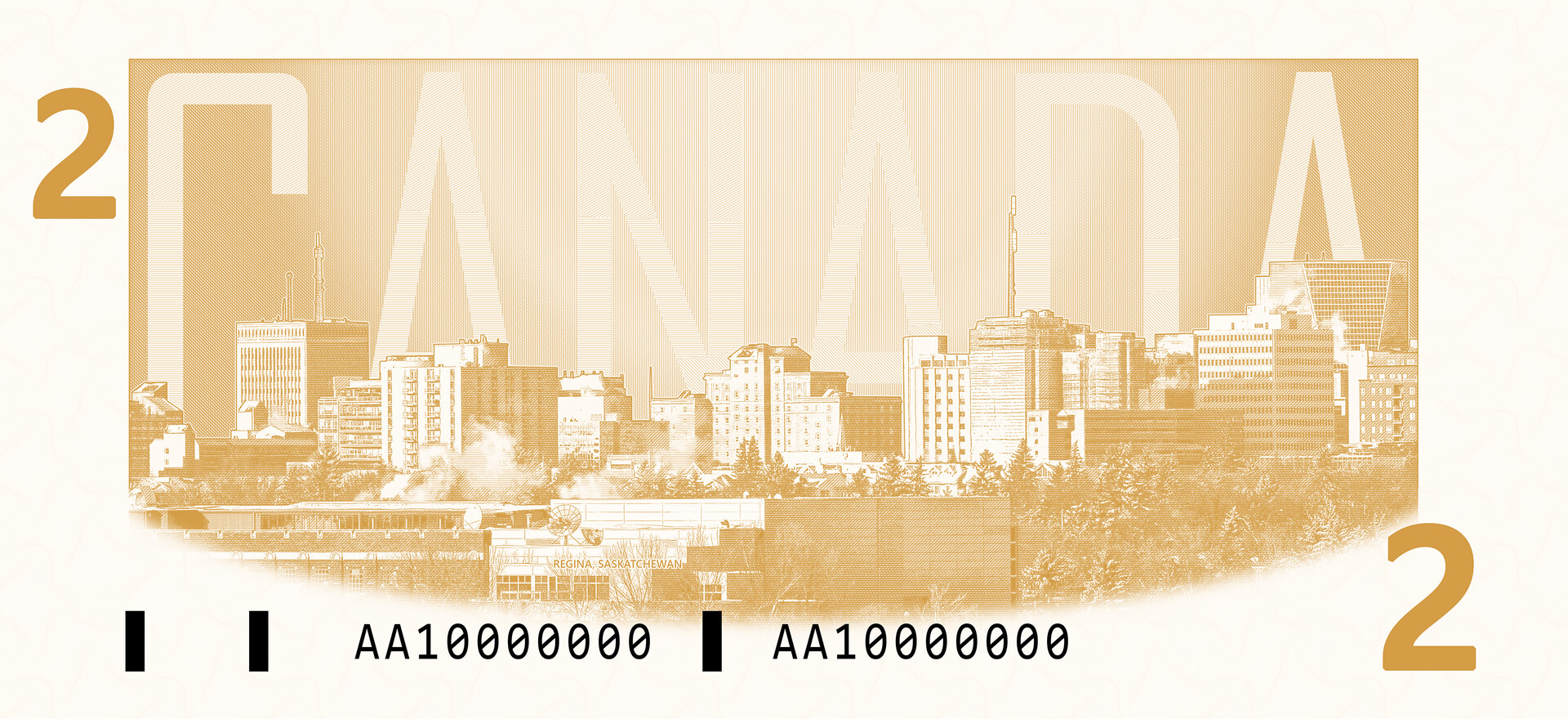 Adam Alexander Croke - Canada $2 Note - Provincial Capitals Series