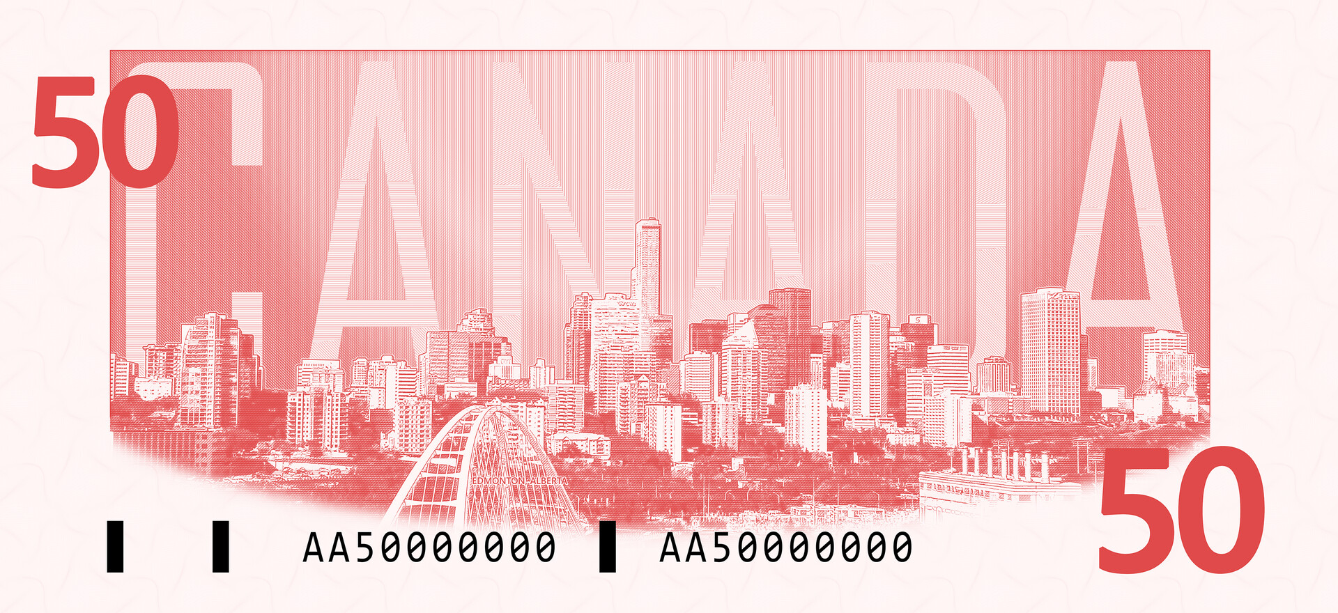 Adam Alexander Croke - Canada $50 Note - Provincial Capitals Series