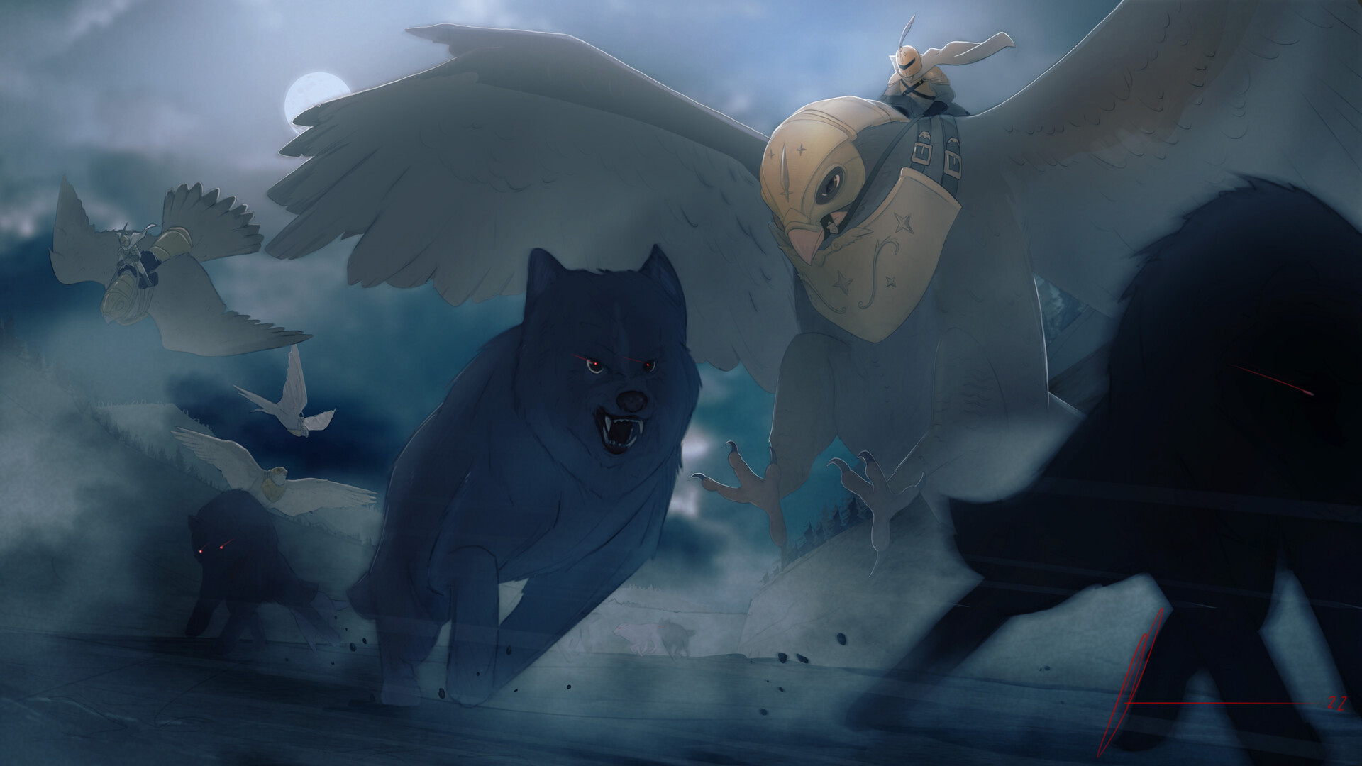 ArtStation - Aerial Support