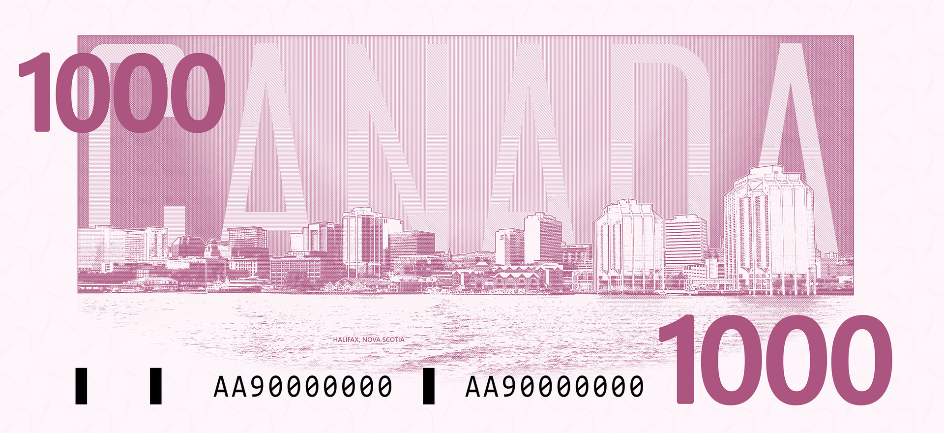 Adam Alexander Croke - Canada $1000 Note - Provincial Capitals Series