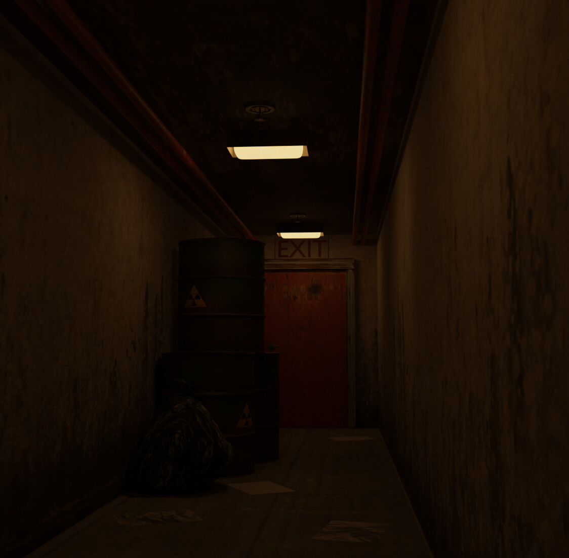 ArtStation - Spooky Corridor