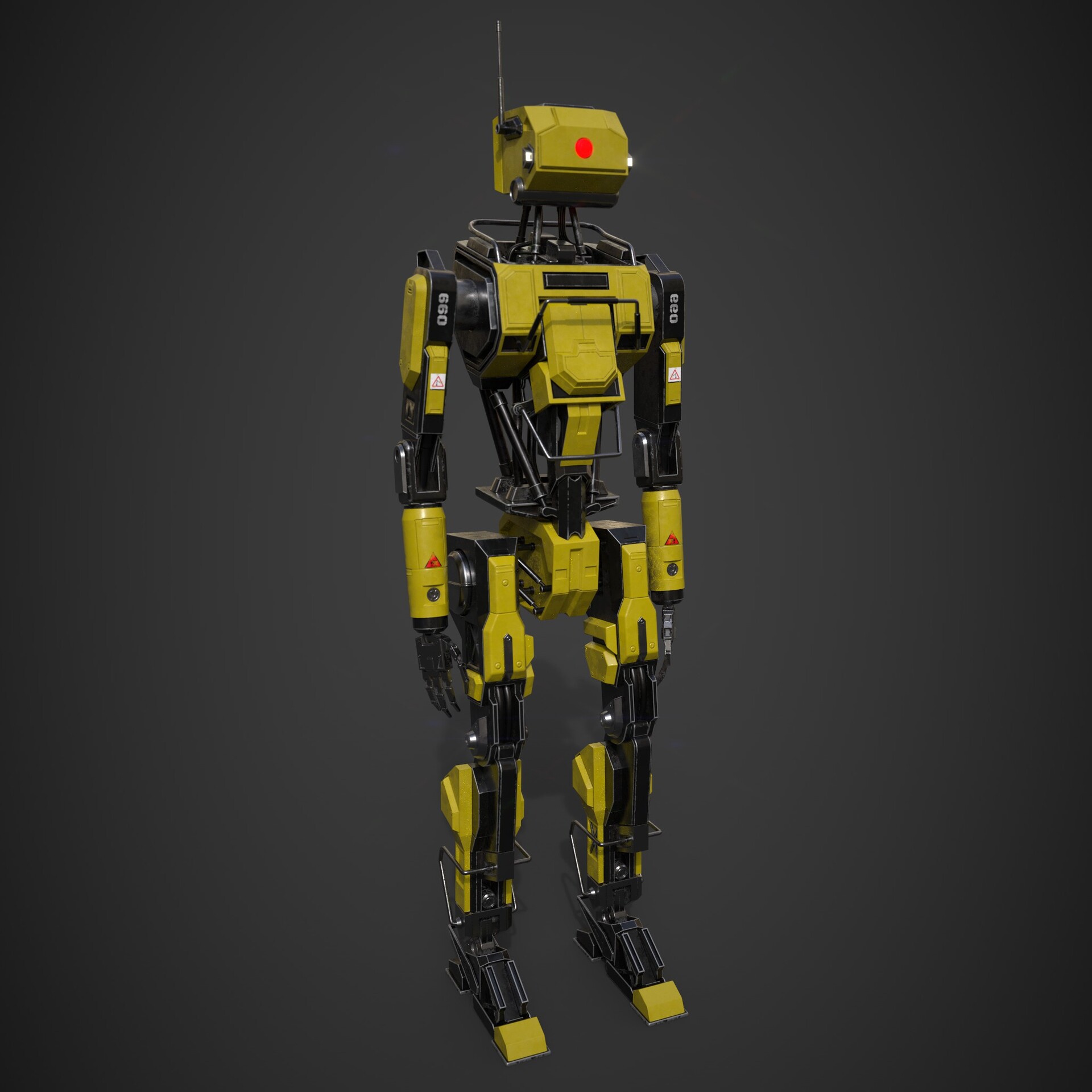 ArtStation - Humanoid Robot