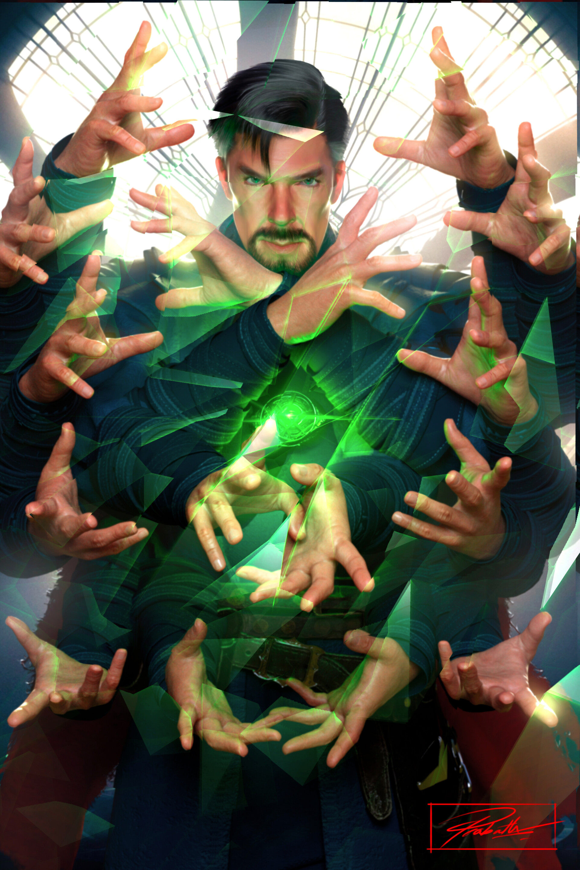 ArtStation - Doctor Strange- Fan Art (Update)