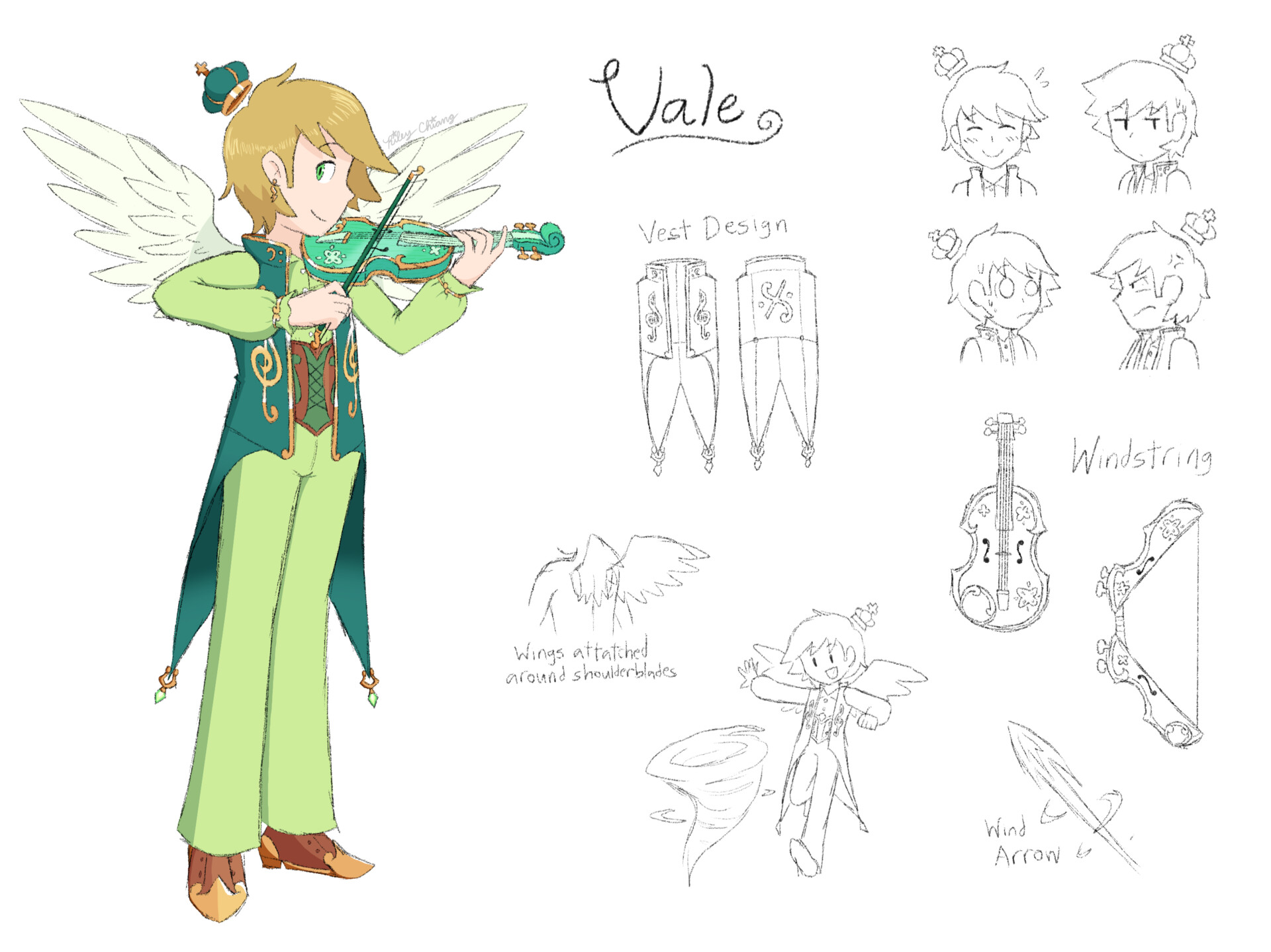 Riley Chiang - DnD Character Designs