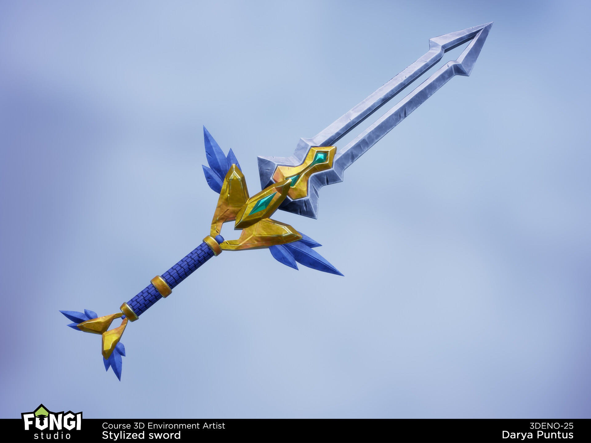 ArtStation - Stylized Sword