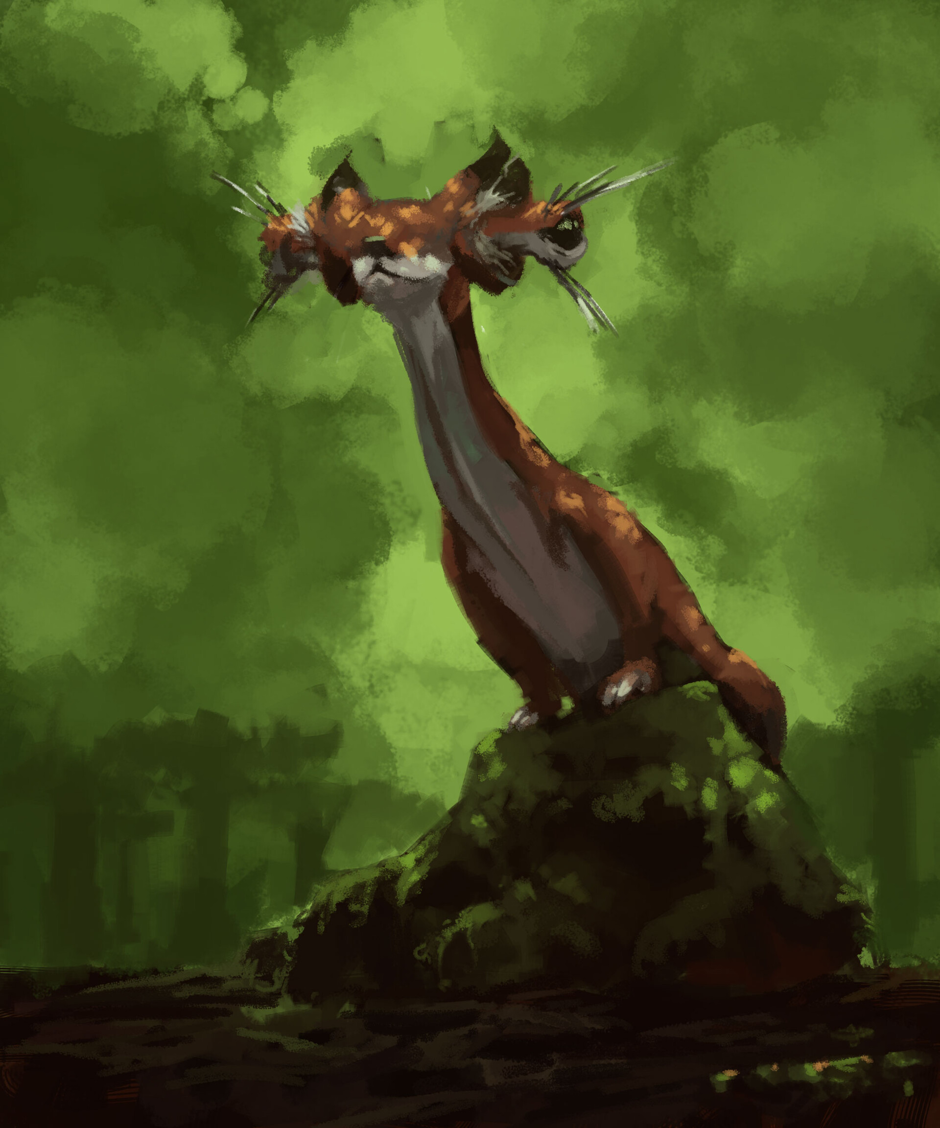 ArtStation - HEARTFELDT085: Stretch Weasel