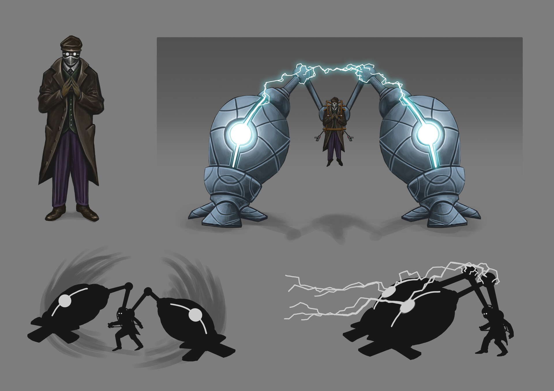 ArtStation - Mech concept art