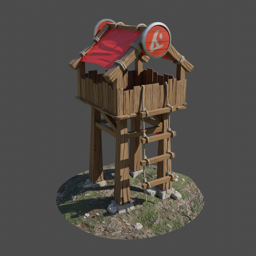 ArtStation - Watch Tower