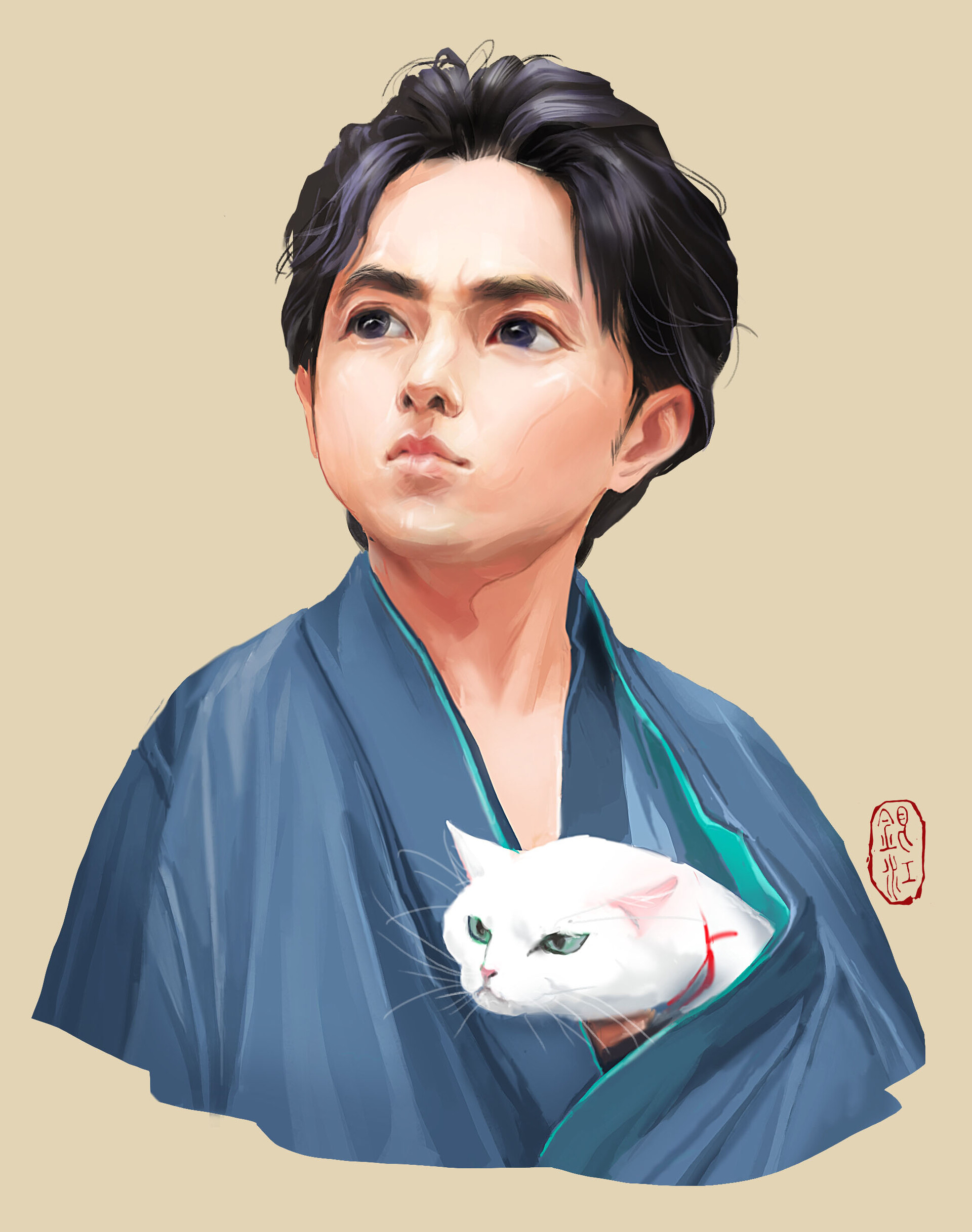 ArtStation - Samurai cat movie 2014