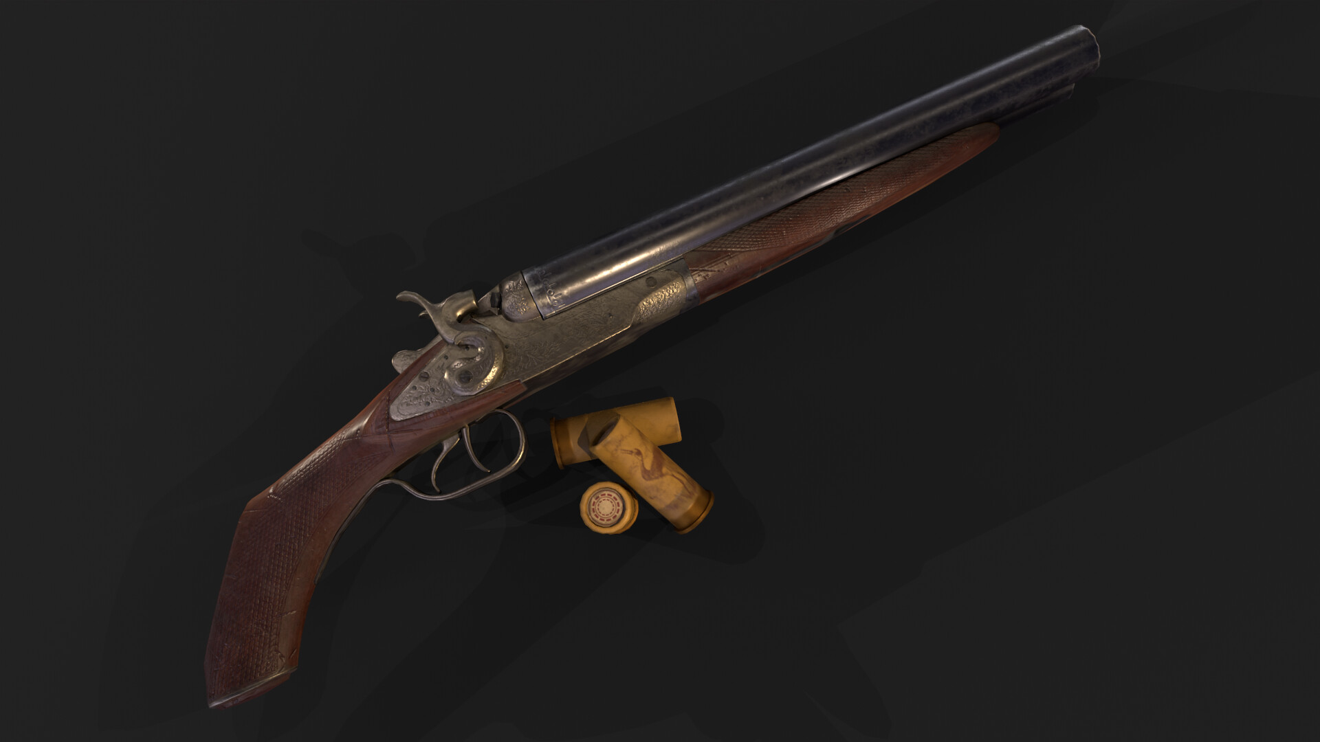 ArtStation - Sawed-off shotgun TOZ-63