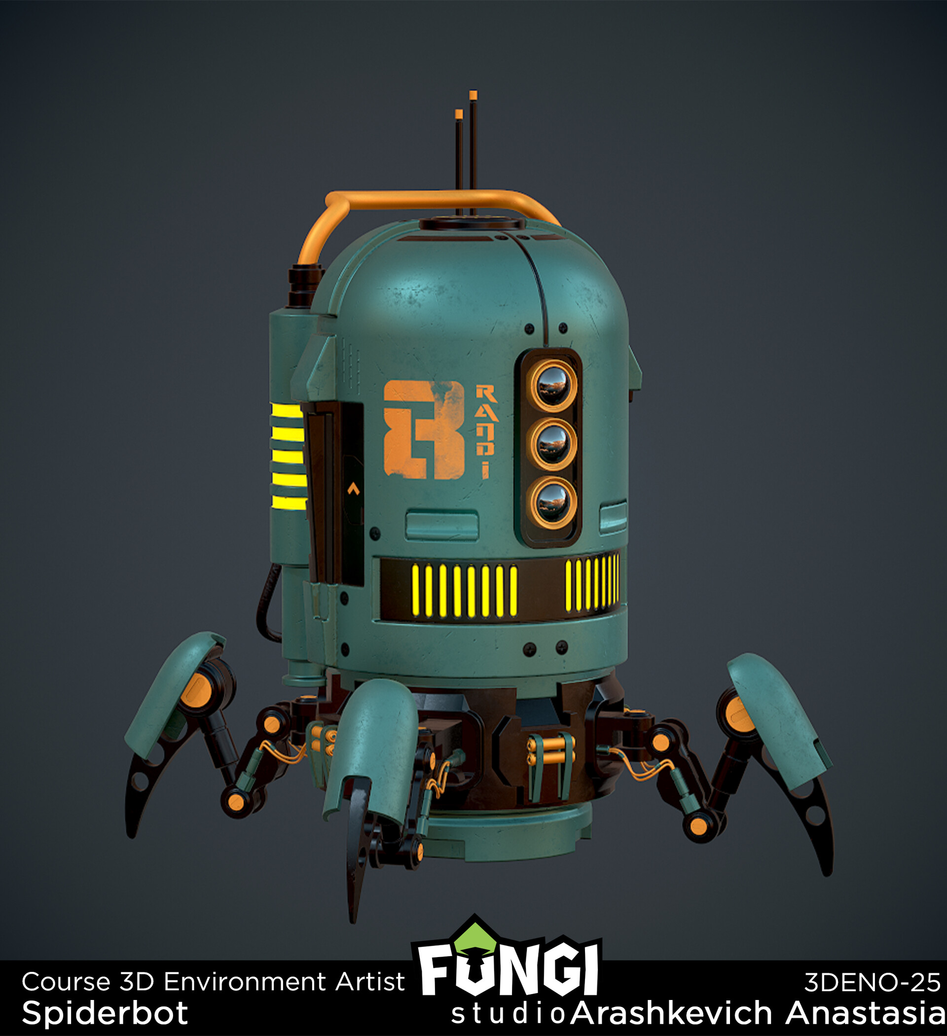 ArtStation - Spiderbot