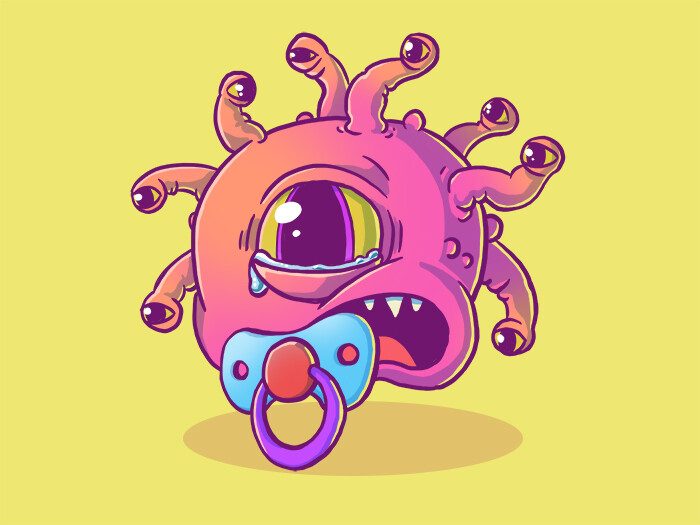 Darin Walsh - Baby DnD Monsters