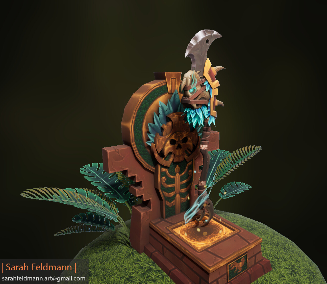 Sarah Feldmann - World of Weaponcraft - Rezan's Ritual Spear