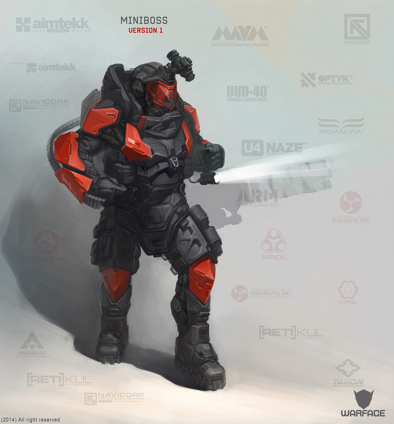 Denis Didenko - Concept art for Warface 2