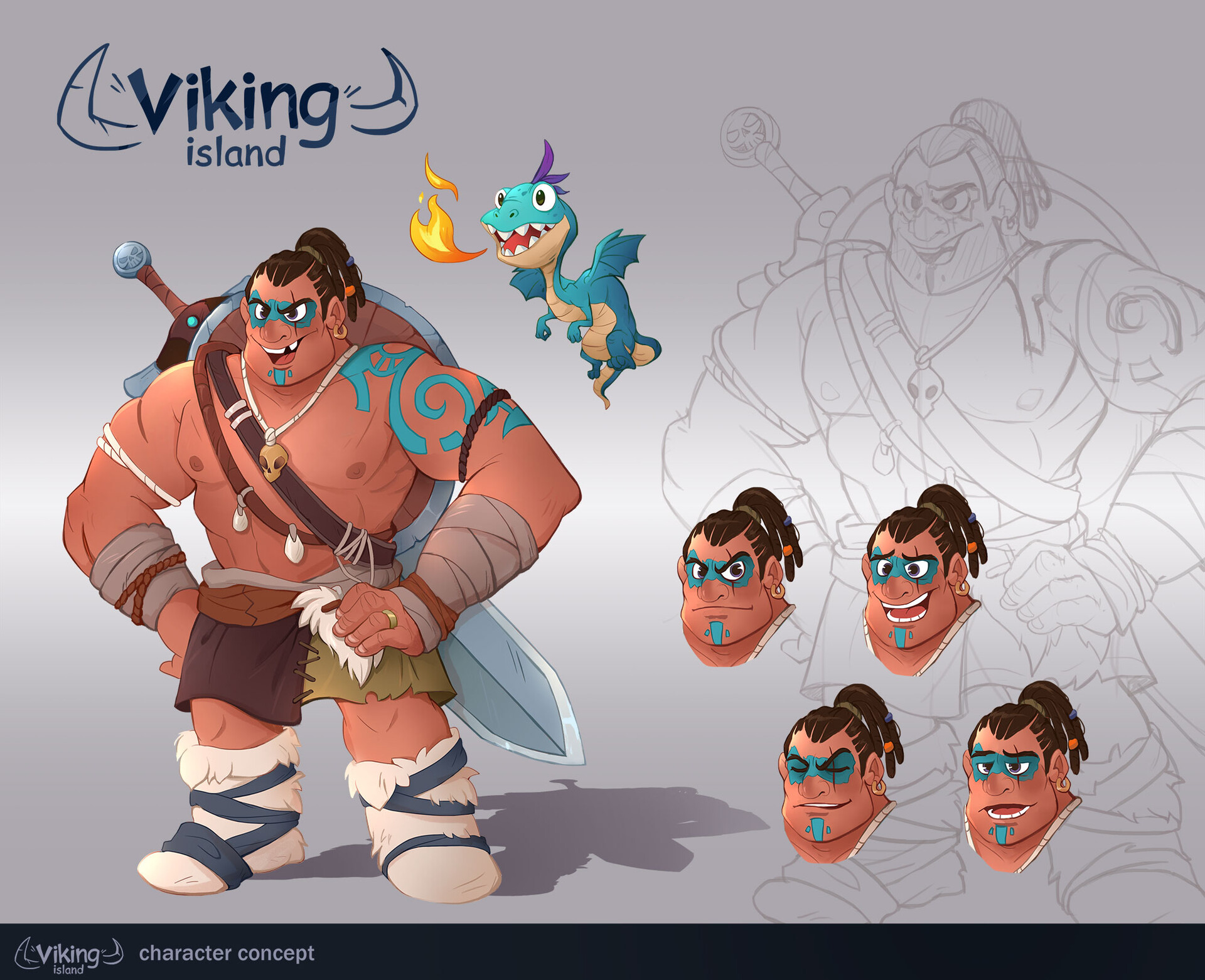 ArtStation - viking gladiator