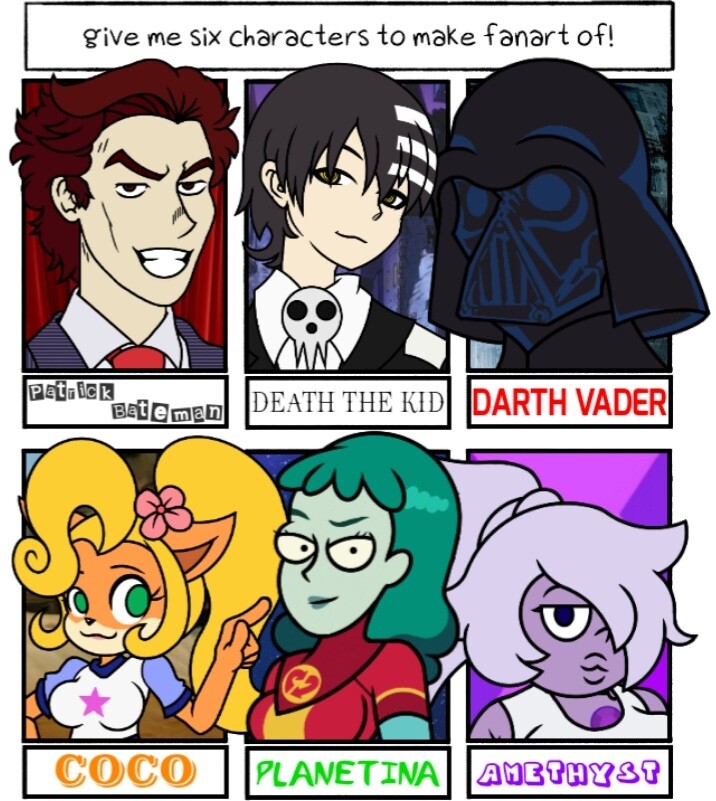 ArtStation - 6 Fan Arts 2022