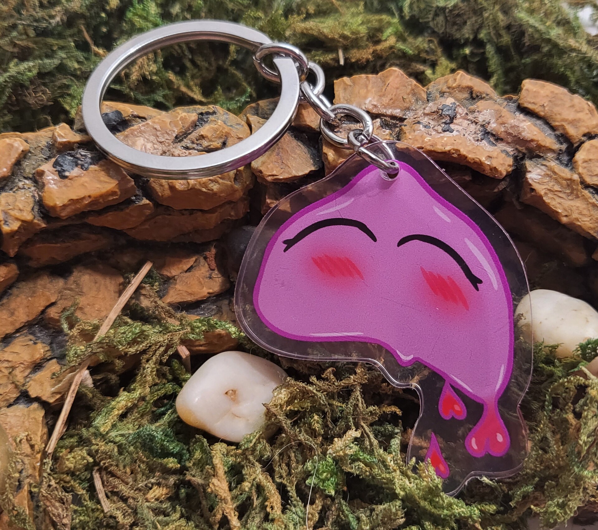 ArtStation - Slime Keychain - Love