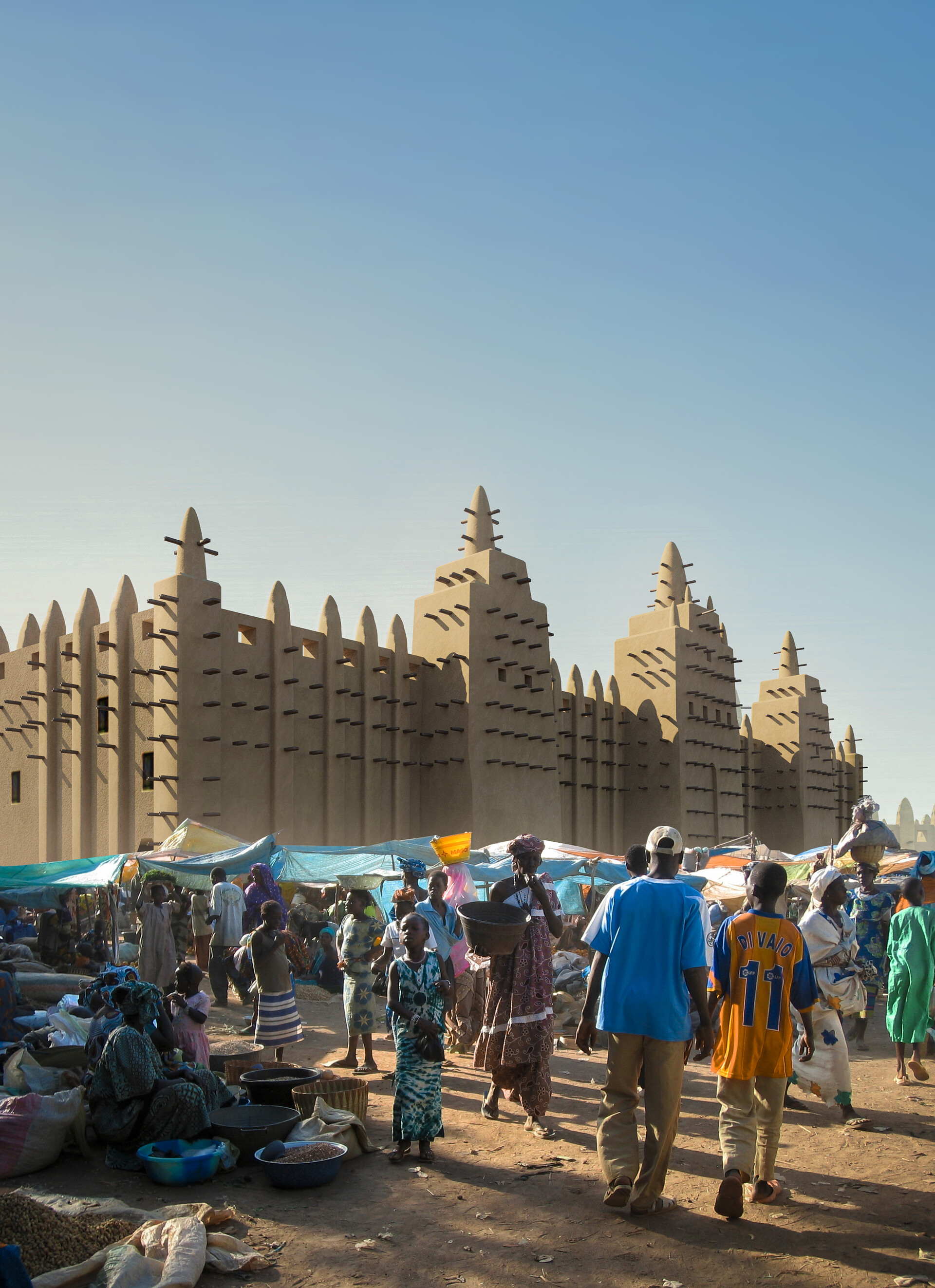 ArtStation - Archviz through Culture. II - Djenné Mosque
