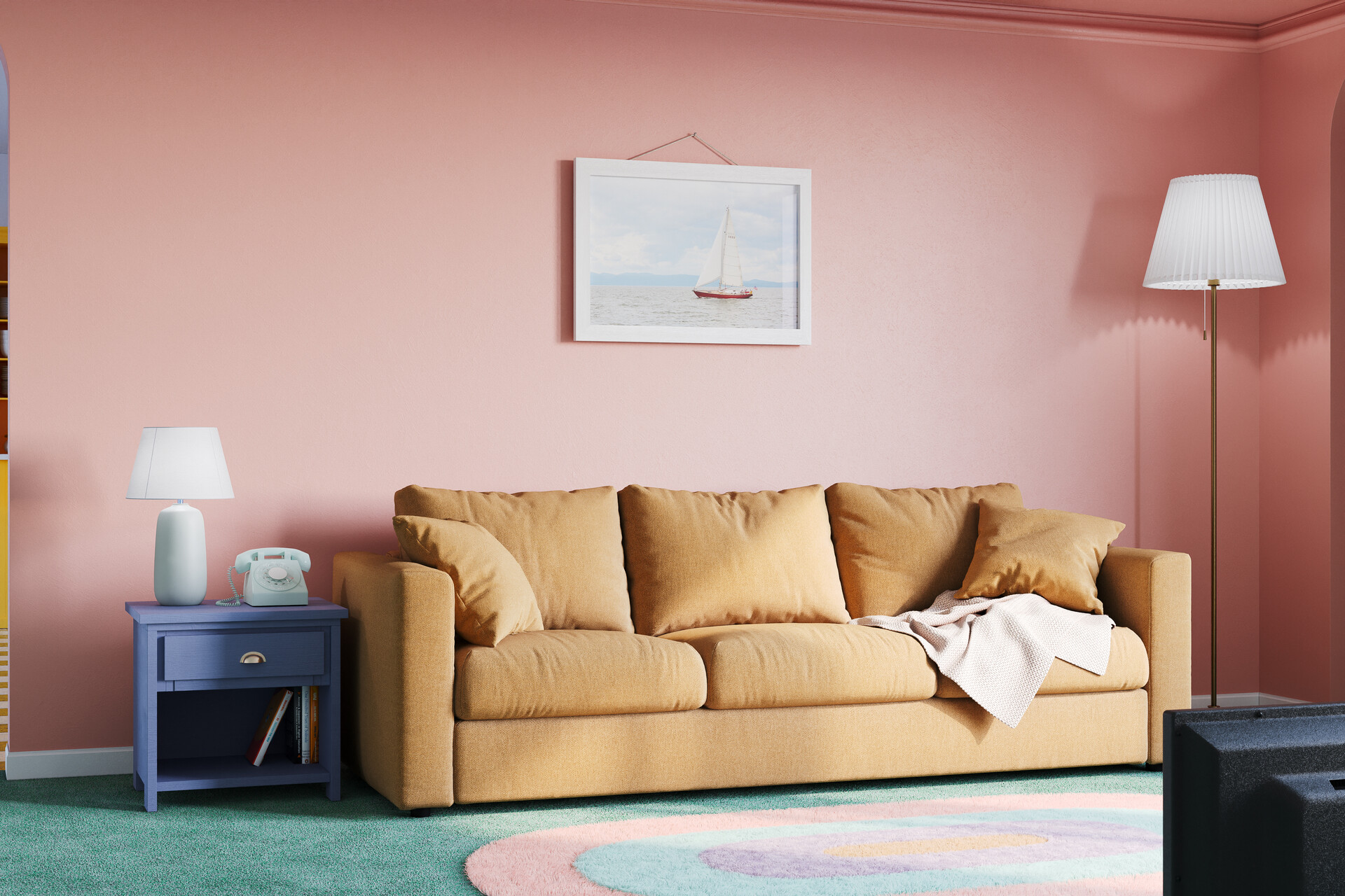 ArtStation - The simpsons living room