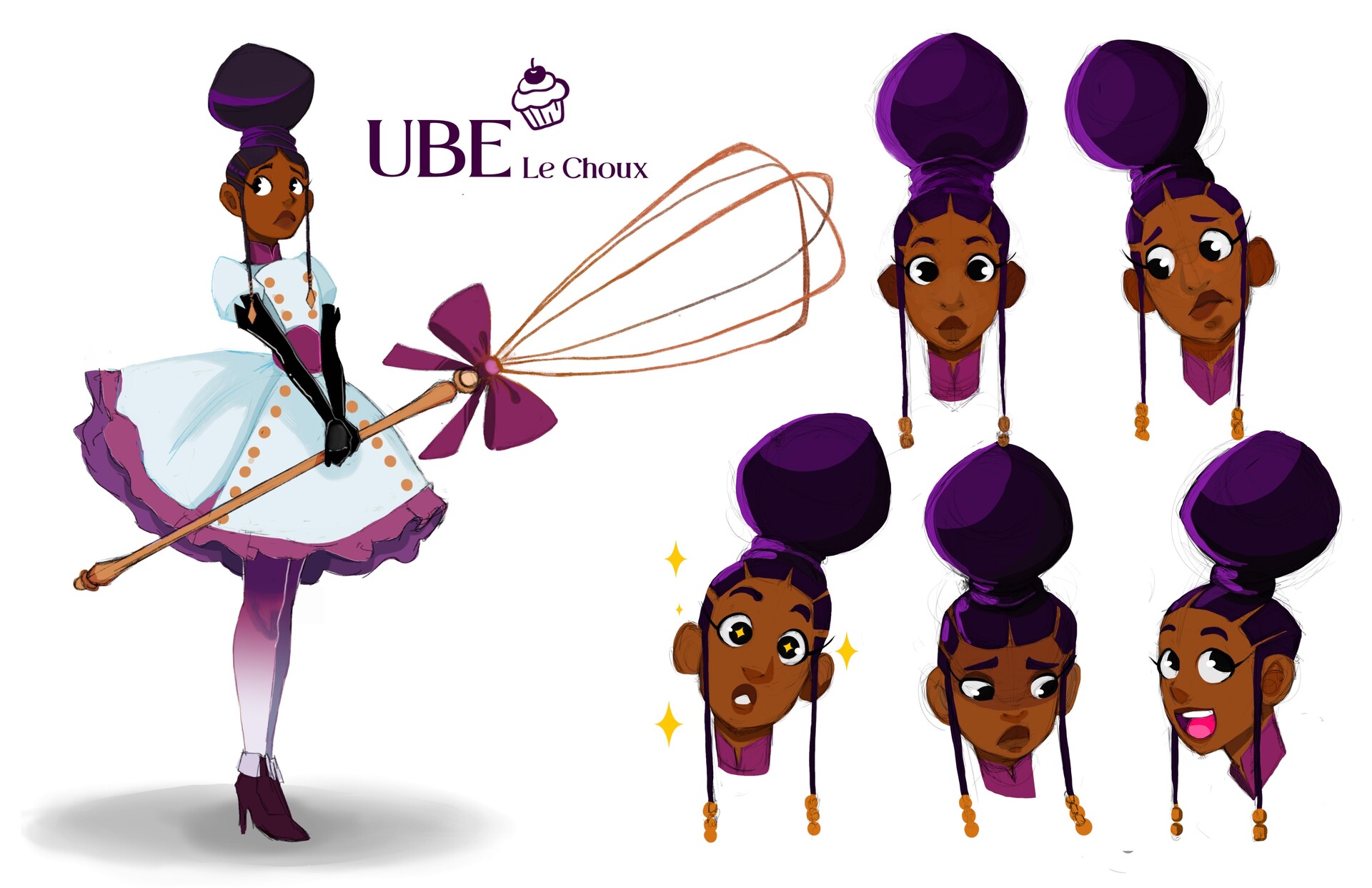 ArtStation - New Character | Ube Le Choux