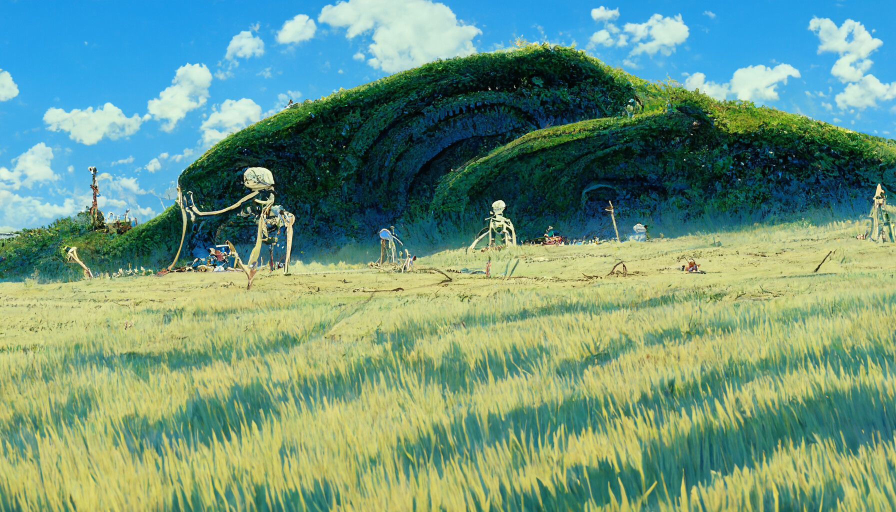 Inspirequest - Giant Skeleton Field